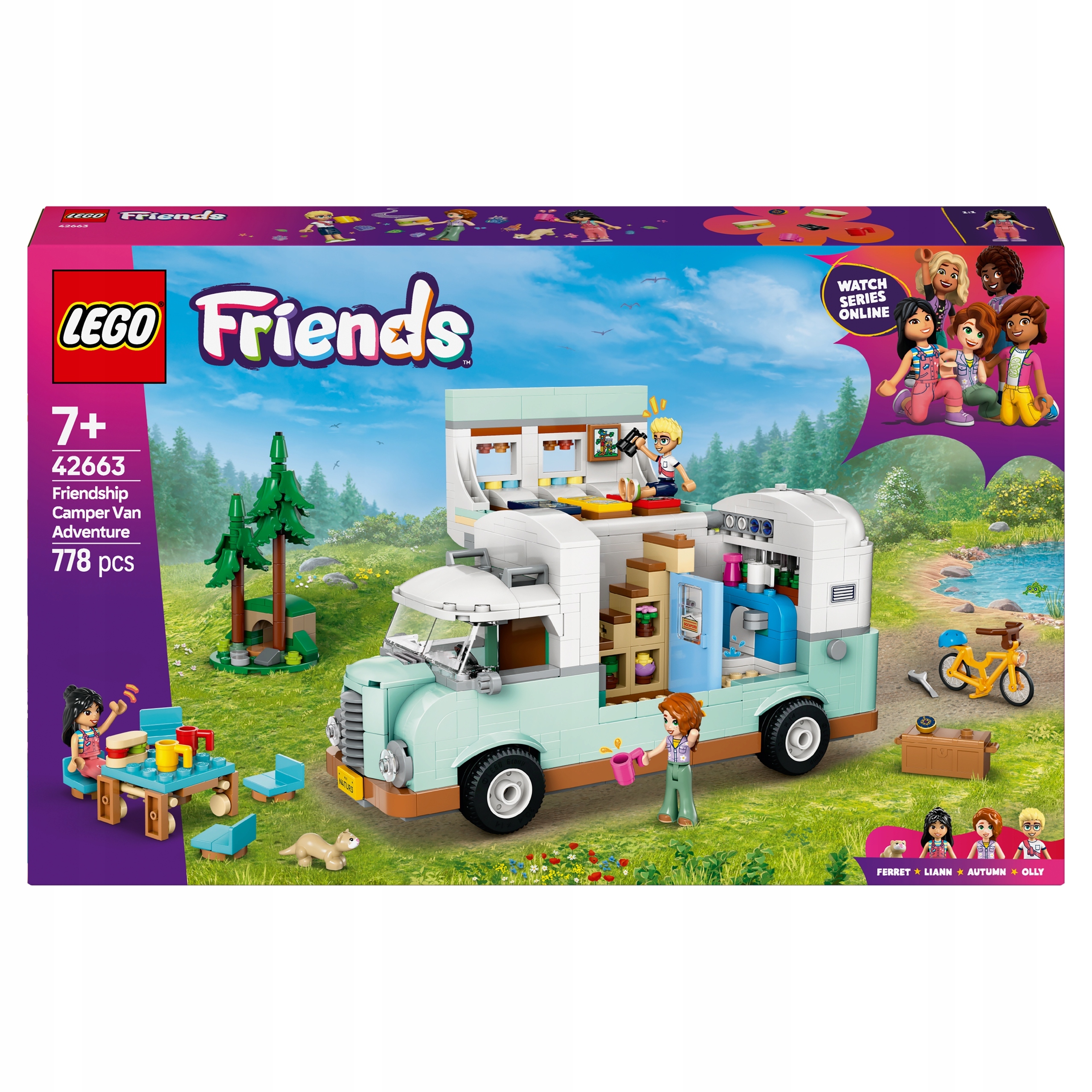 Lego Friends Kamper - Klocki LEGO - sklep Allegro.pl