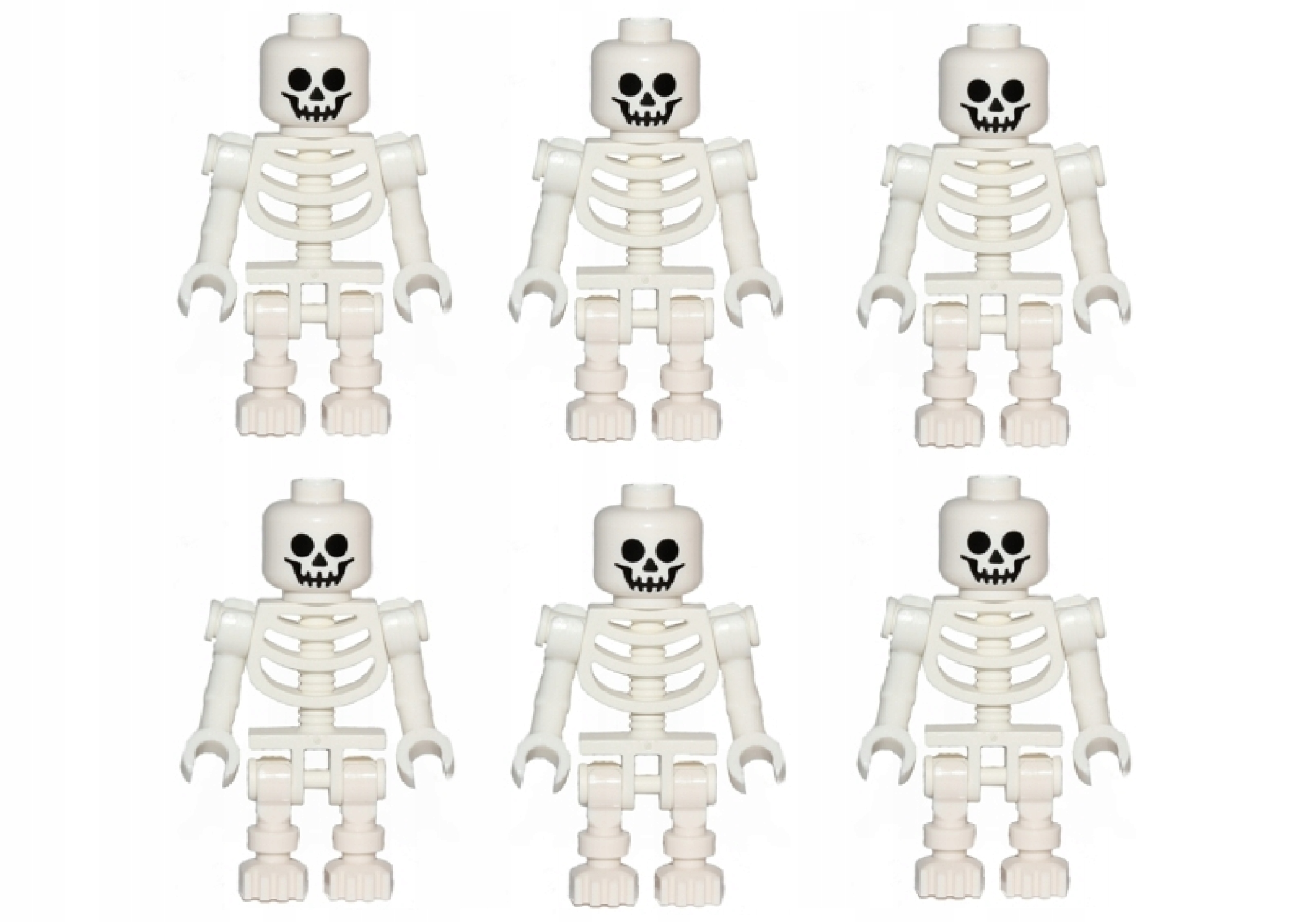 6 sztuk LEGO gen047 Skeleton Szkielet kościotrup, NOWY • Cena, Opinie ...