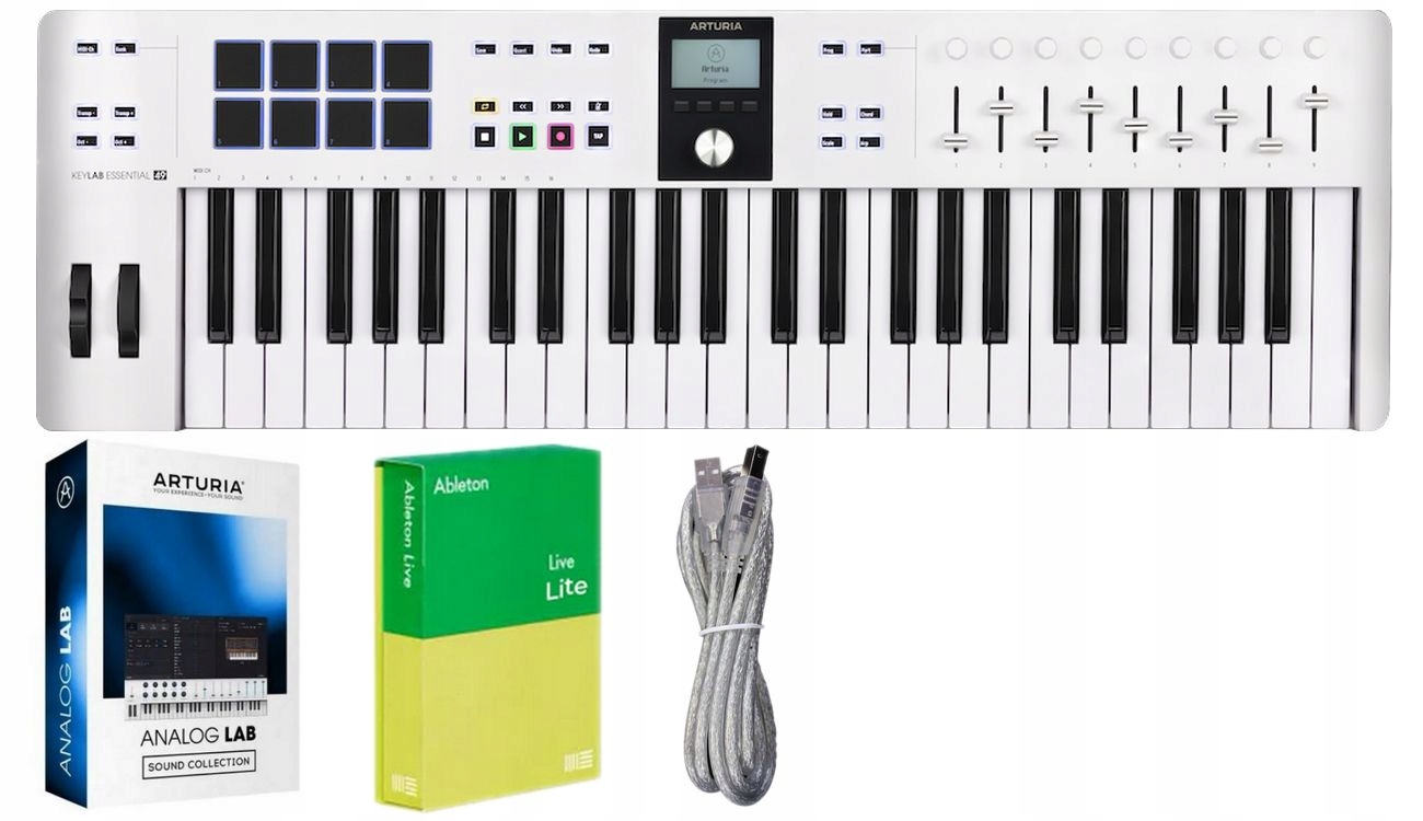 Arturia KeyLab Essential 49 mk3 klawiatura + SOFT 14425116373 - Sklepy ...