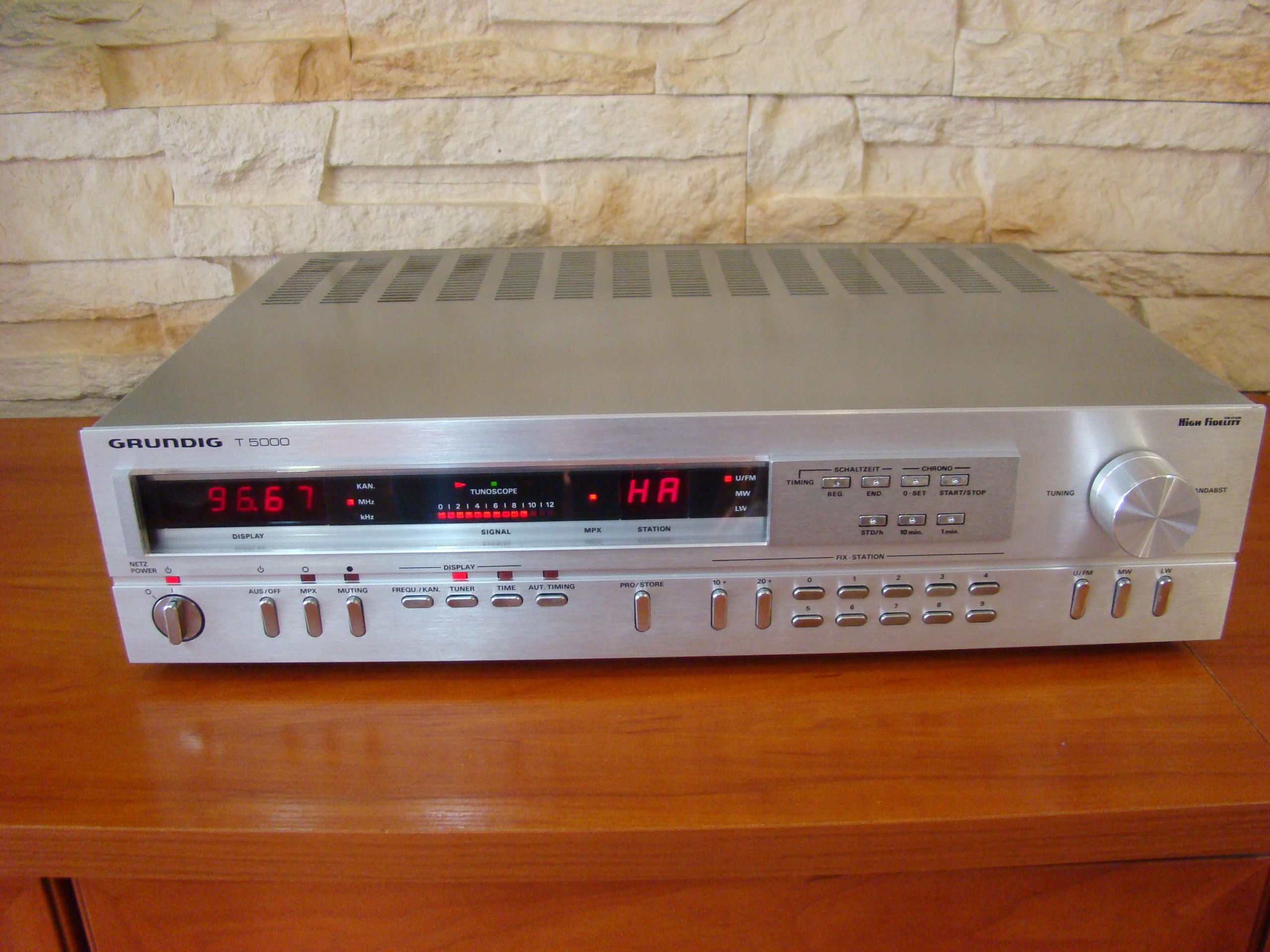 GRUNDIG Kultowy Tuner T 5000 rzadki egzemplarz - Sklep, Opinie, Cena w ...