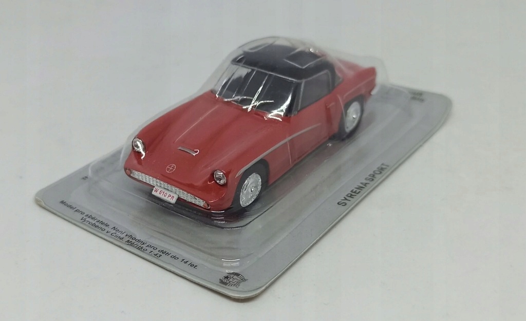 Syrena Sport ICONIC CARS OF PRL 1:43 - Vroda
