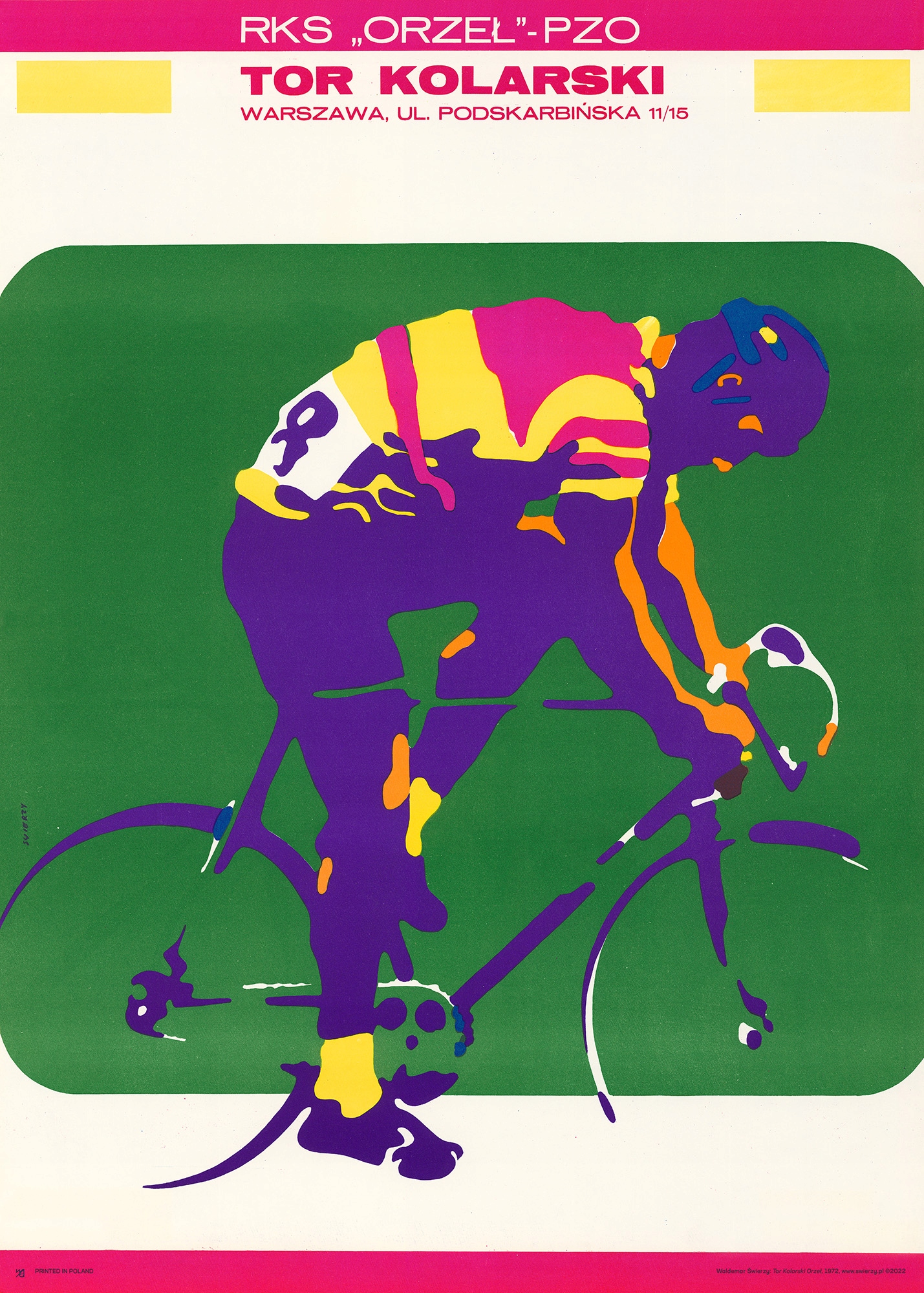 Plakat Tor Kolarski Orzeł Waldemar Świerzy | rower | vintage • Cena, Opinie • Plakat 17207174277 ...