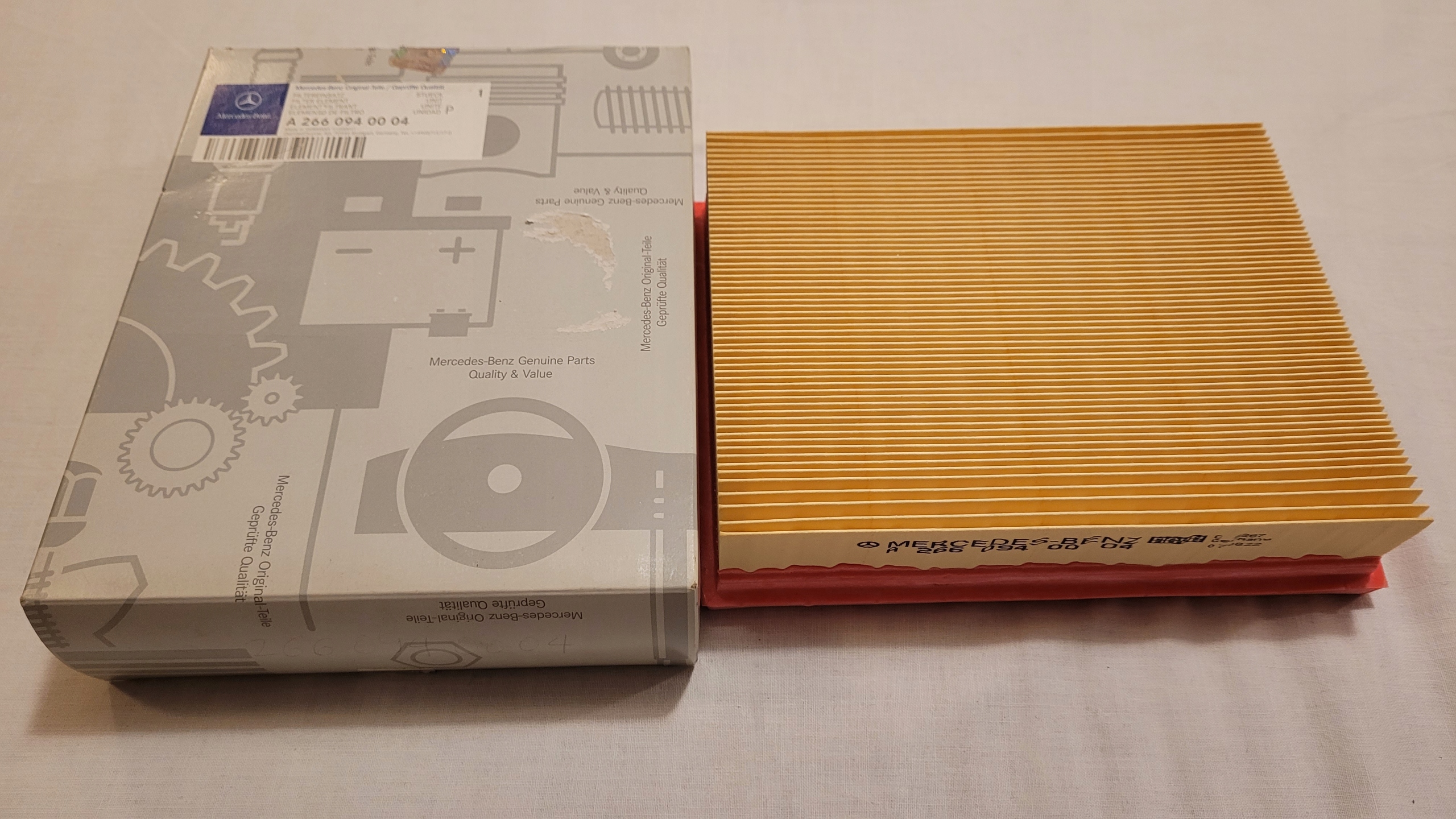 Mercedes-Benz OE 2660940004 obudowa filtra powietrza - porównaj ceny ...