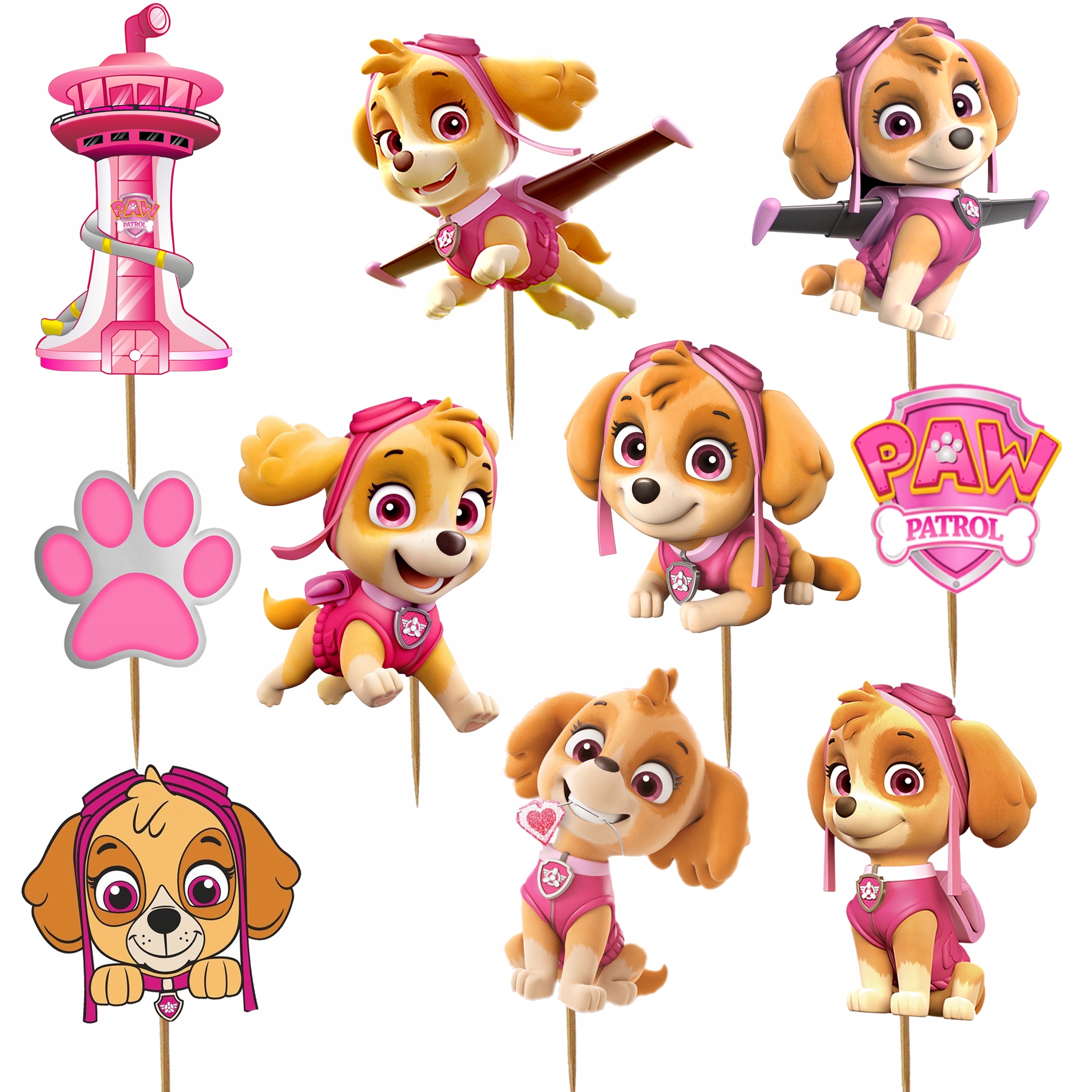 Topper na Tort z Skay - Niska cena na Allegro