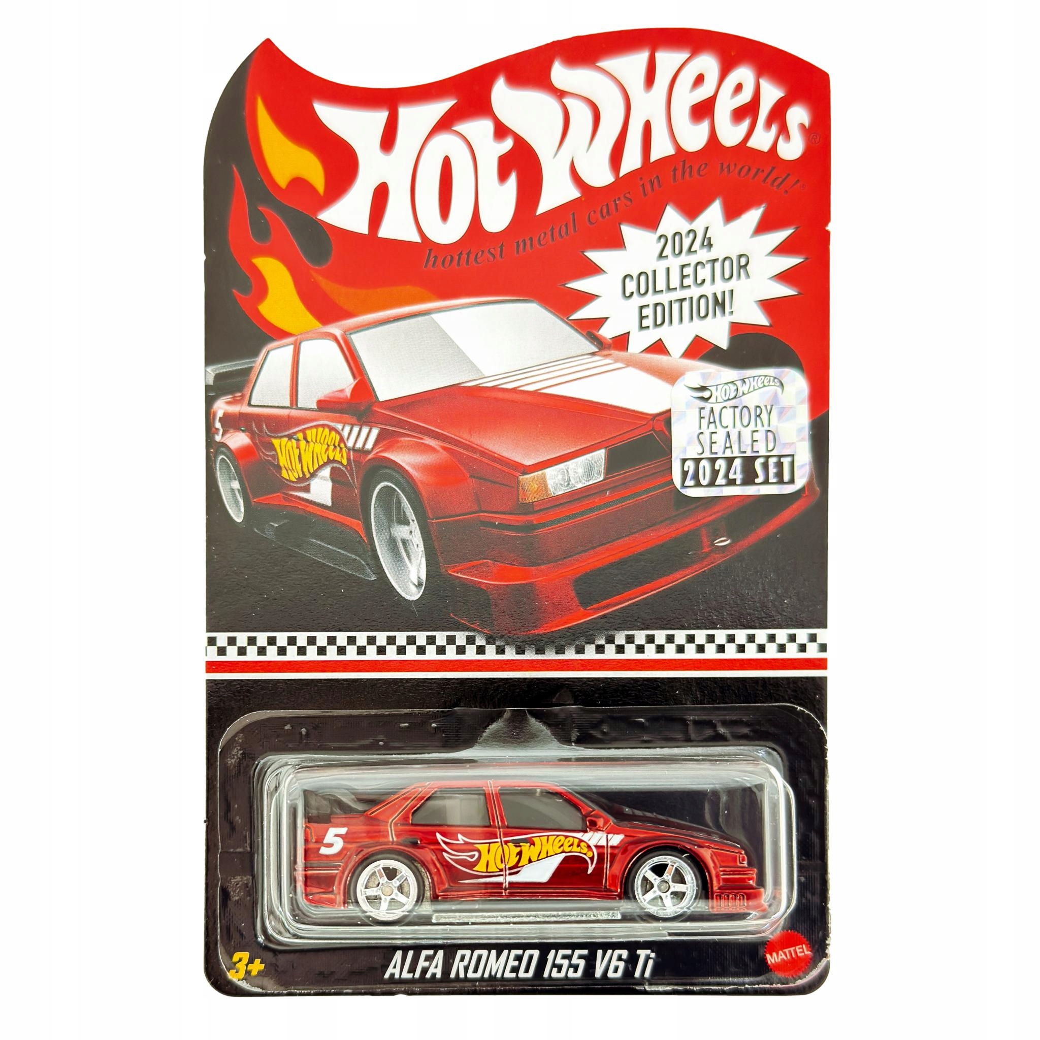 HOT WHEELS COLLECTOR EDITION ALFA ROMEO 155 V6 Ti FC 2024 + PROTEKTOR ...