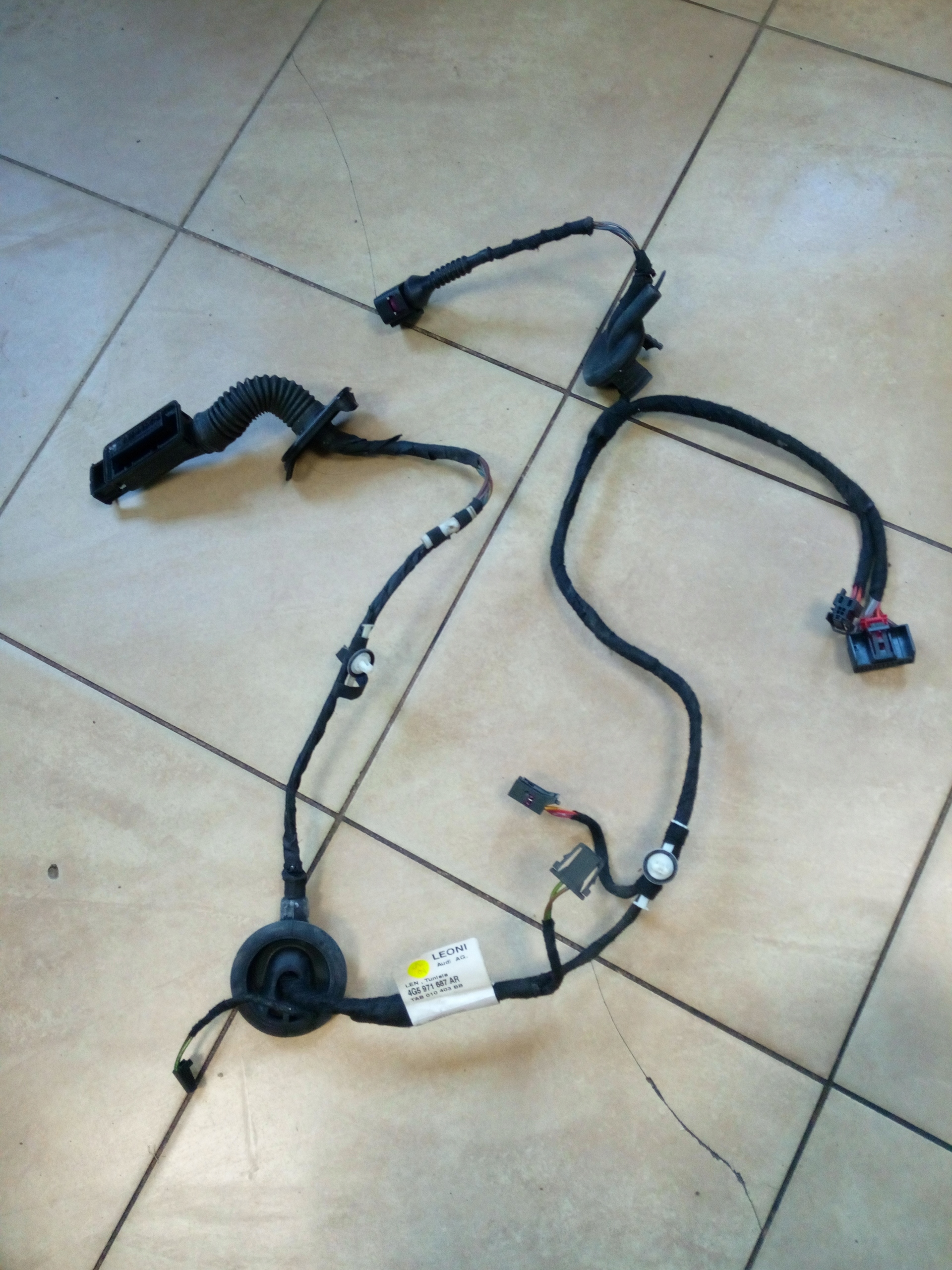 INSTALACJA WIĄZKA DRZWI AUDI A6 C7 TYŁ ORYG. * za 64.89PLN z Elbląg ...