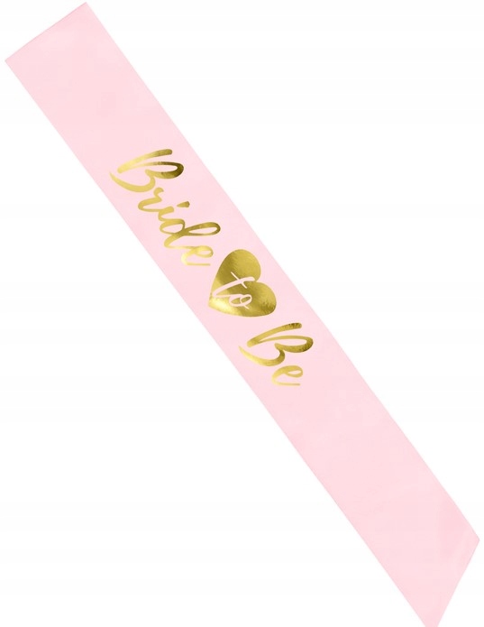 WYSPRZEDAŻ - SZARFA na WIECZÓR PANIEŃSKI dla Bride to Be Panny Młodej ...