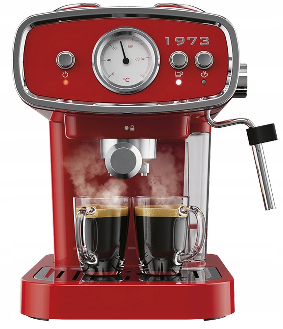 Kolbowy ekspres ciśnieniowy SilverCrest Espresso machine 1050 W ...