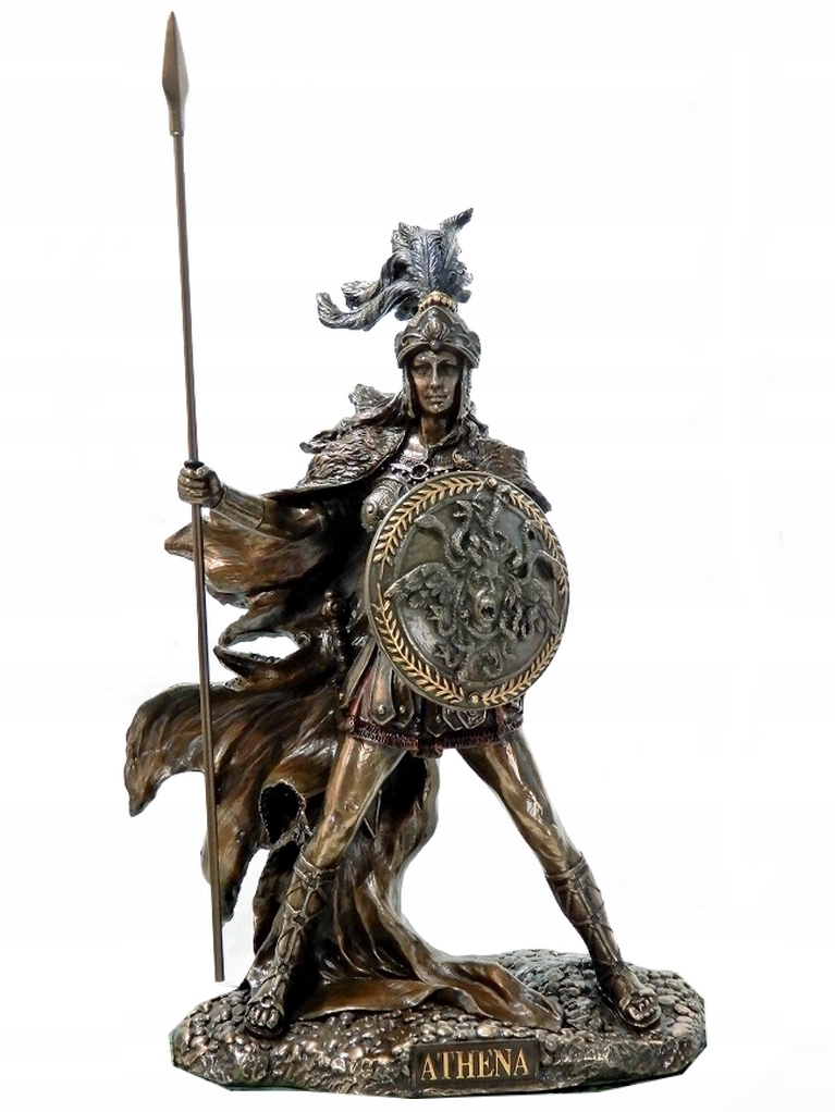 ATENA GRECKA BOGINI WOJNY SZTUKI MĄDROŚCI SPARTA V • Cena, Opinie ...