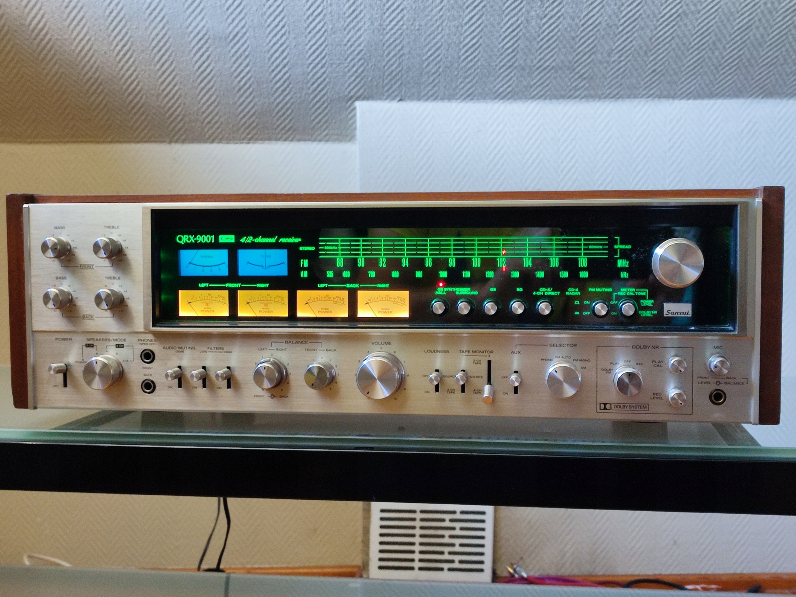 Amplituner Sansui QRX 9001 - Sklep, Opinie, Cena w Allegro