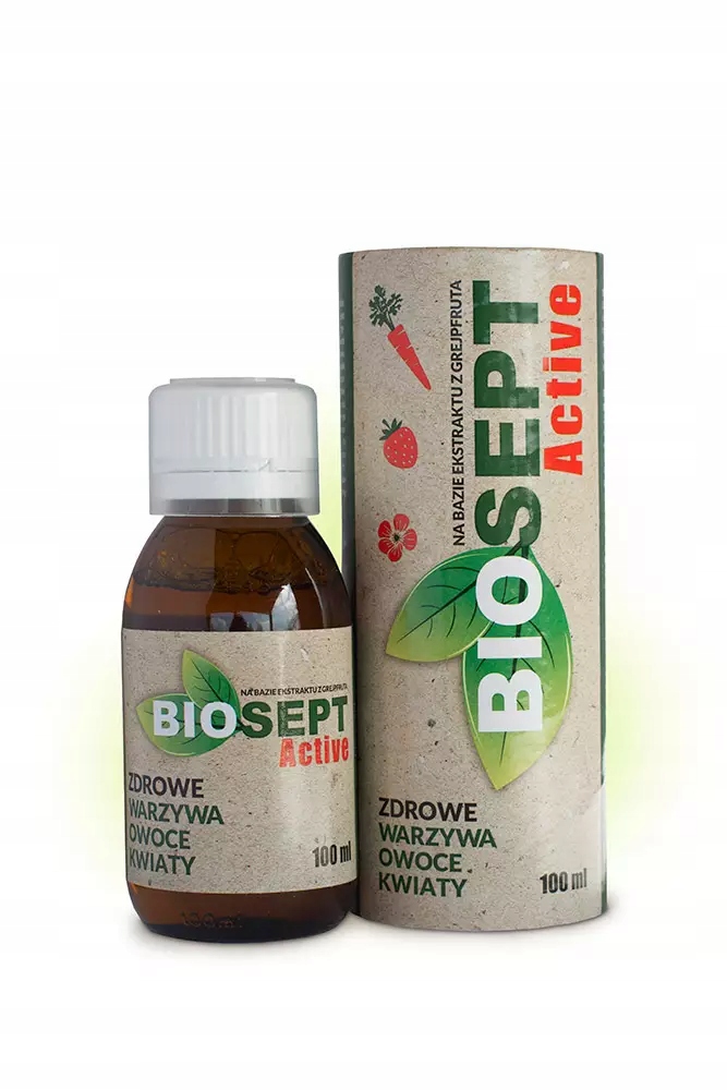 Biosept Active 100ml BIOSEPT grzybobójczy, bakteriobójczy, ekologiczny ...