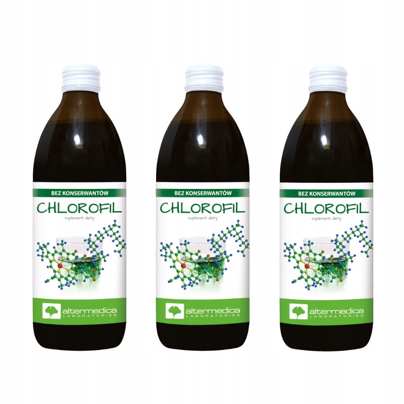 ZESTAW 3x CHLOROFIL 500ml ODKWASZANIE OCZYSZCZANIE (5902578713717 ...