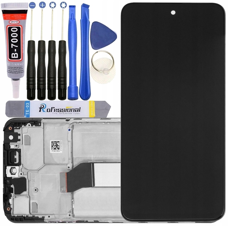 WYŚWIETLACZ Z RAMKA DO XIAOMI POCO M3 PRO / M3 PRO 5G LCD ŁATWY MONTAŻ ...