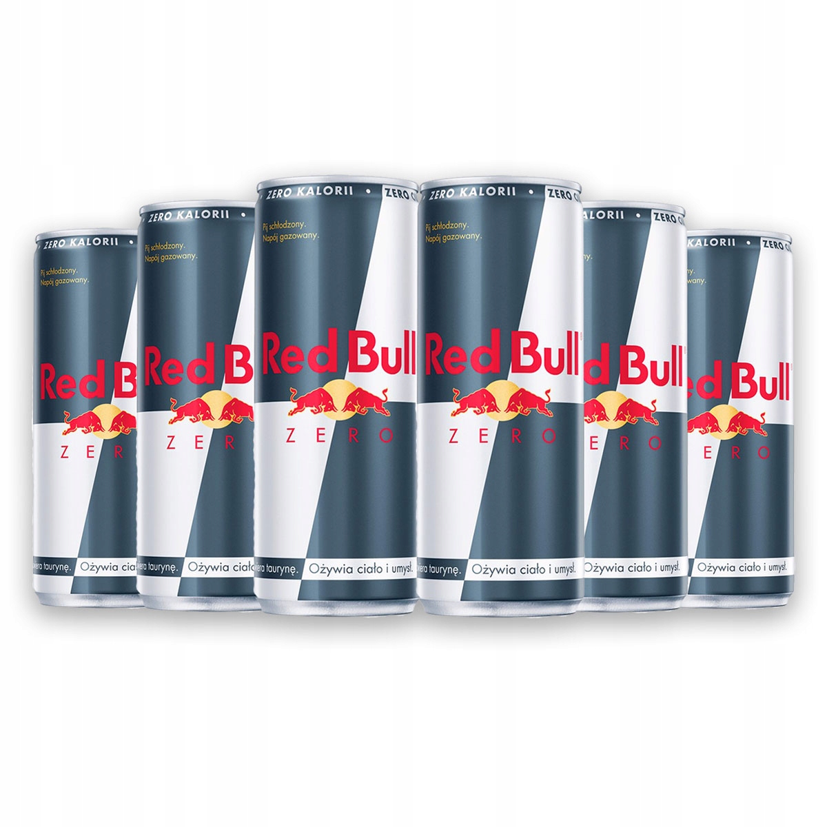 Red Bull Zero Napój energetyczny 250 ml x 6 sztuk (9002490249854 ...