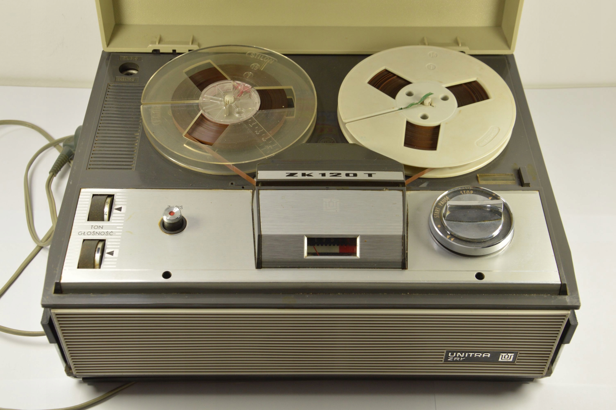 MAGNETOFON SZPULOWY UNITRA ZRK ZK 120T BDB STAN - Vroda
