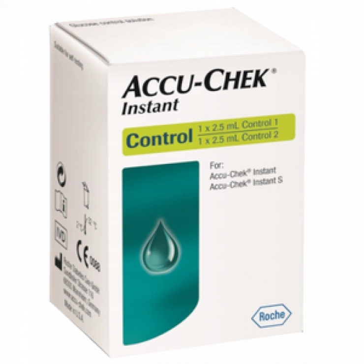Płyn kontrolny ACCU-CHEK Instant control 2x2,5 ml - porównaj ceny ...