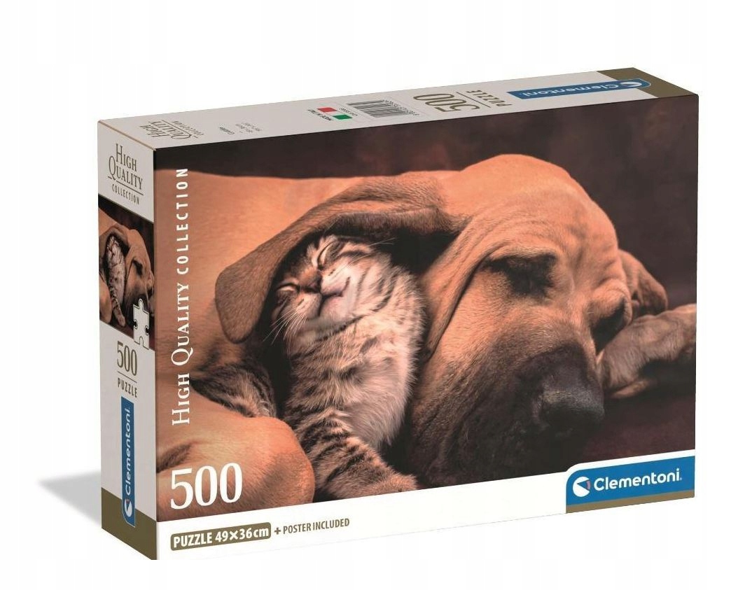 Clementoni 500 El. Cuddles [Puzzle] - Clementoni | Sklep EMPIK.COM