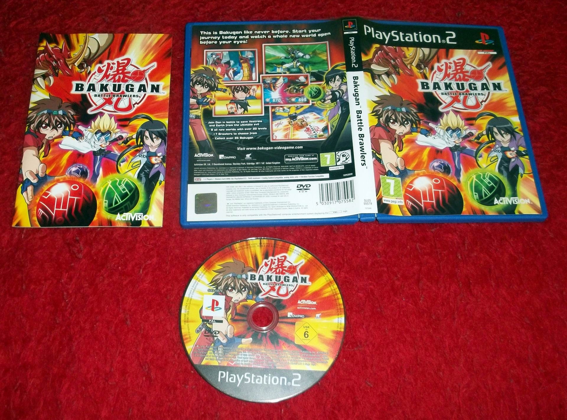 BAKUGAN BATTLE BRAWLERS PS2 jak POKEMON BAKUGANY jak NOWA PlayStation 2 ...