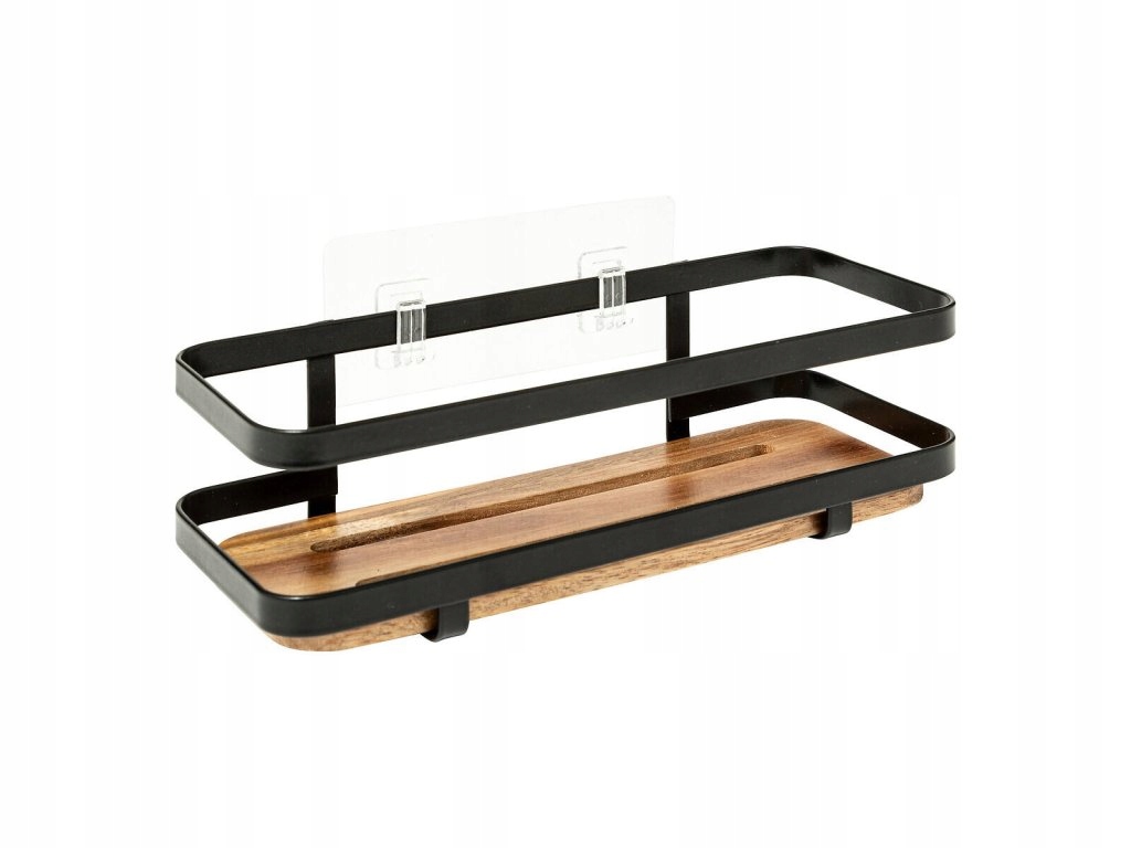 Polička do sprchy bez vrtání BLACKACIA, 25,5 x 10 x 8 cm za 319 Kč ...