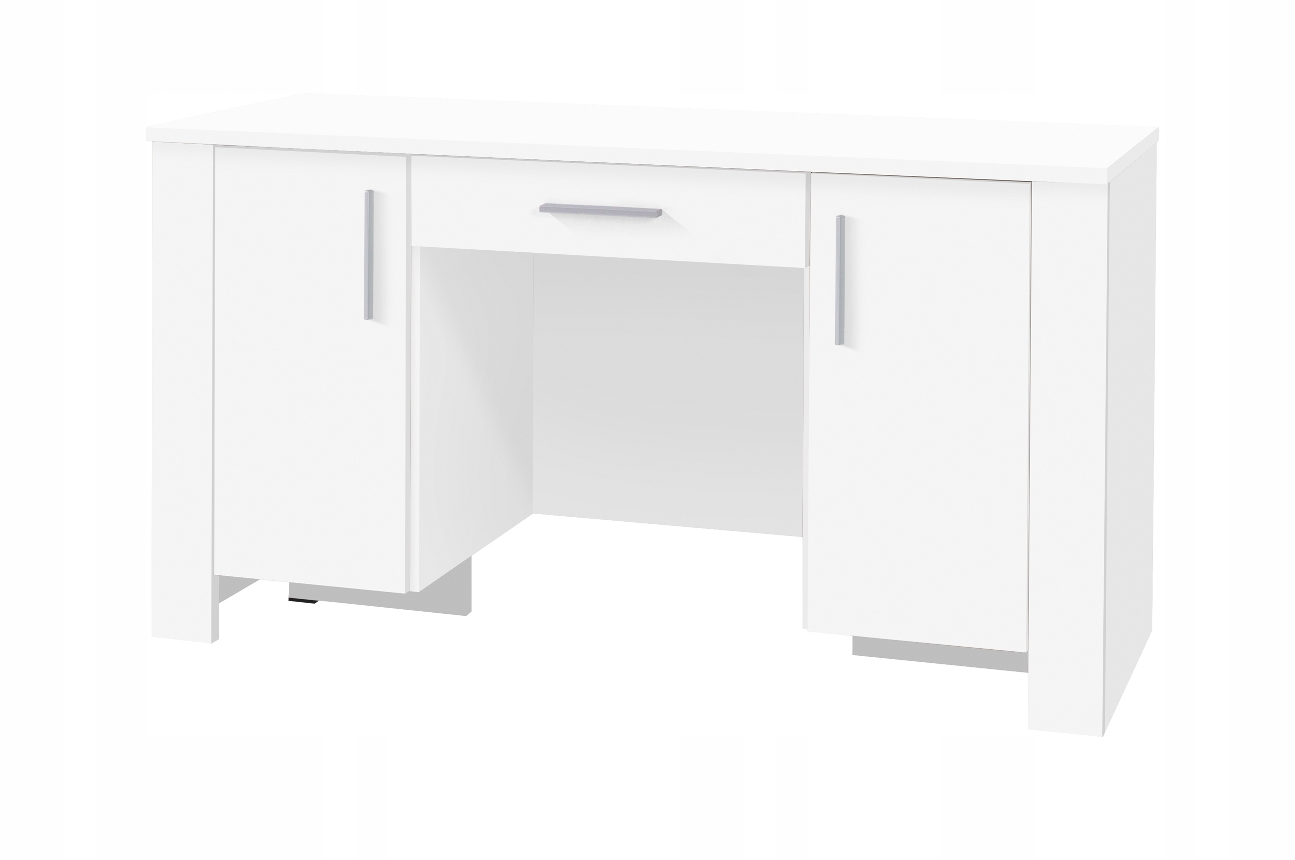 Duże Białe Biurko 140cm EZO 17 (ezo) • Cena, Opinie • Biurka ...