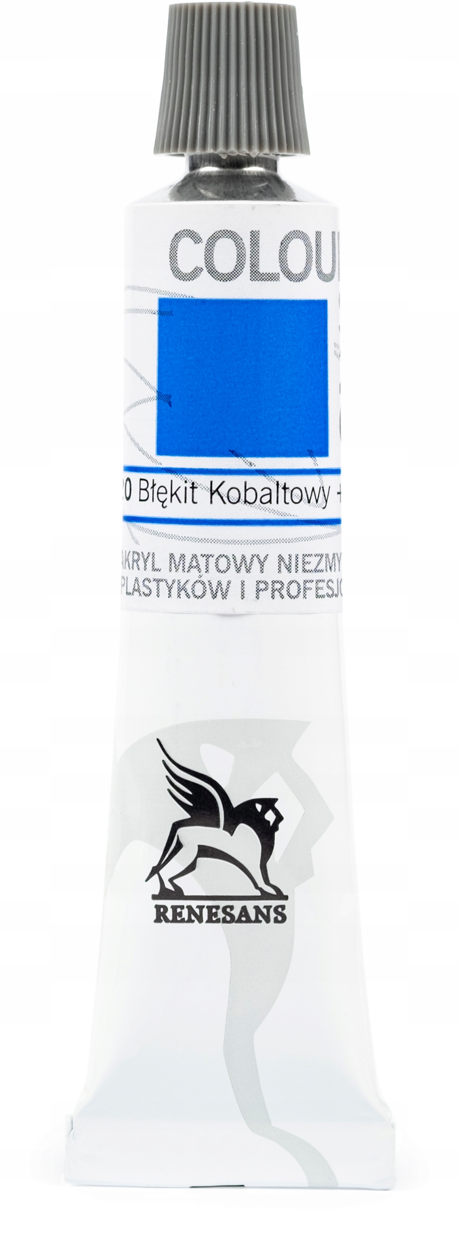 FARBA AKRYLOWA AKRYL RENESANS COLOURS 20 ML 20 BŁĘKIT KOBALTOWY ...