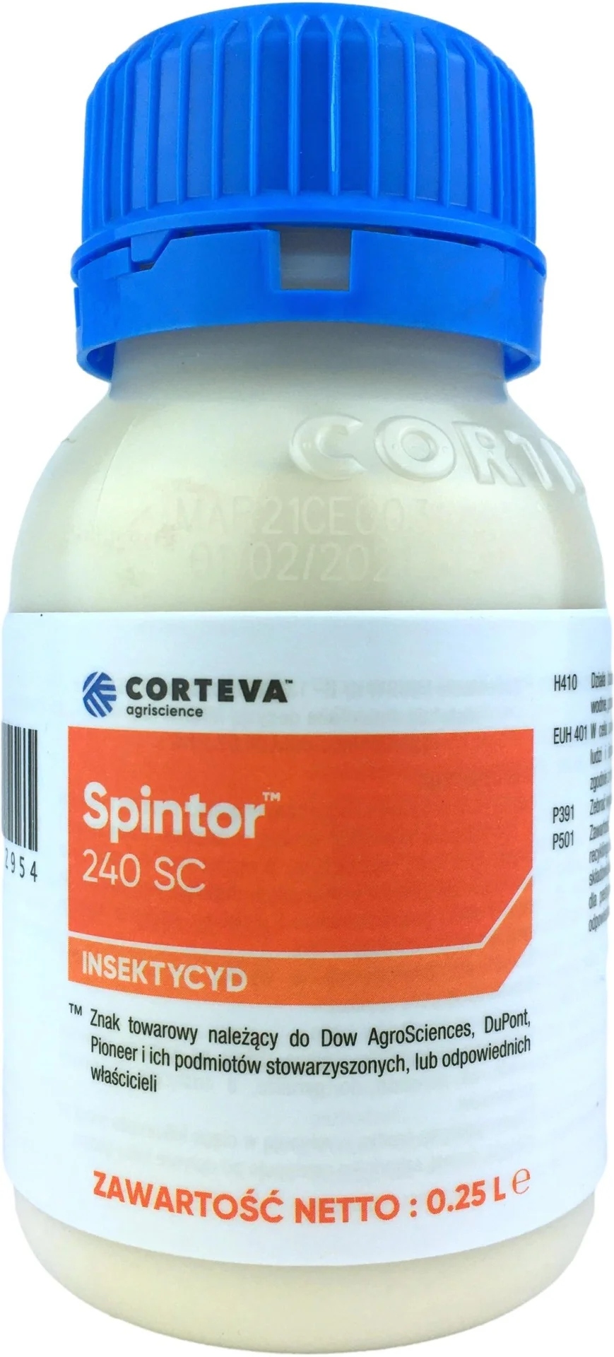 SPINTOR 240 SC 250ml CORTEVA OPRYSK OWADOBÓJCZY (INSEKTYCYD) • Cena ...