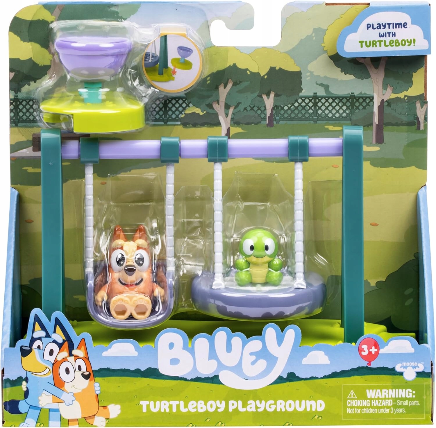 Zestaw Moose Toys Bluey Turtleboy Playground (630996179789) • Cena ...