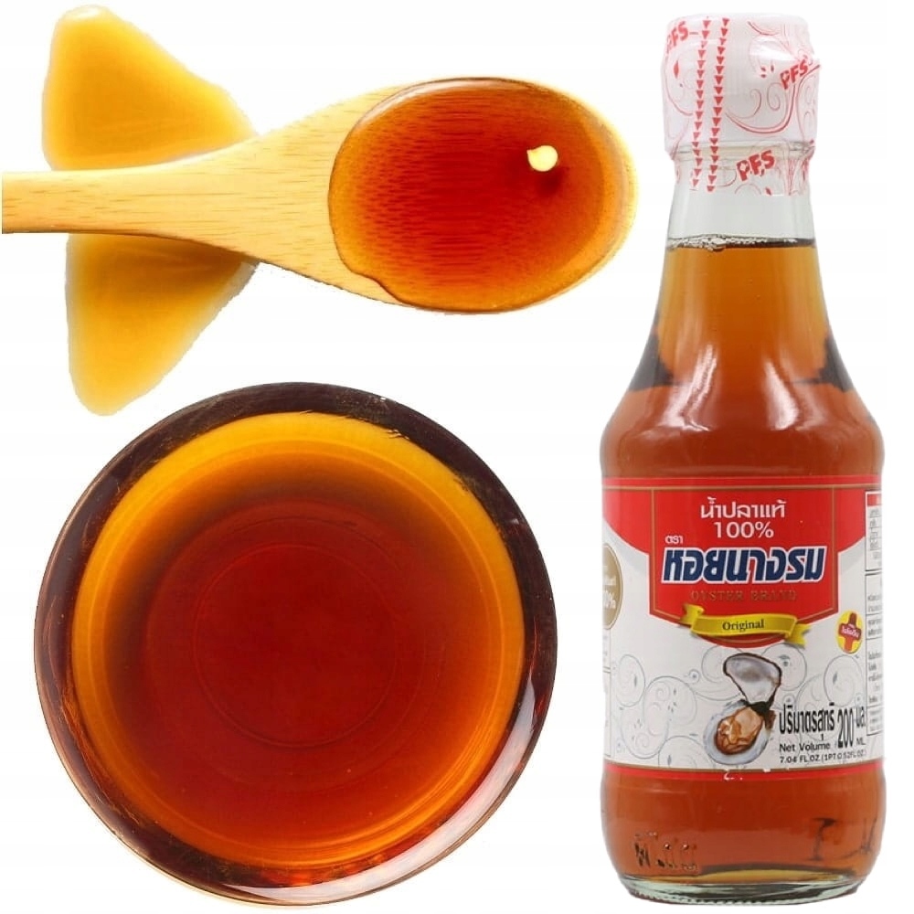 Tajski Sos Rybny z Anchois Ryby Słony Smak Fish Sauce 200ml OYSTER ...
