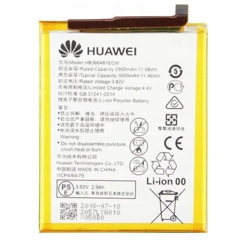 Bateria Do Huawei P10 Lite, P20 Lite, , P9 Lite 2017, Y6 2018 Huawei ...