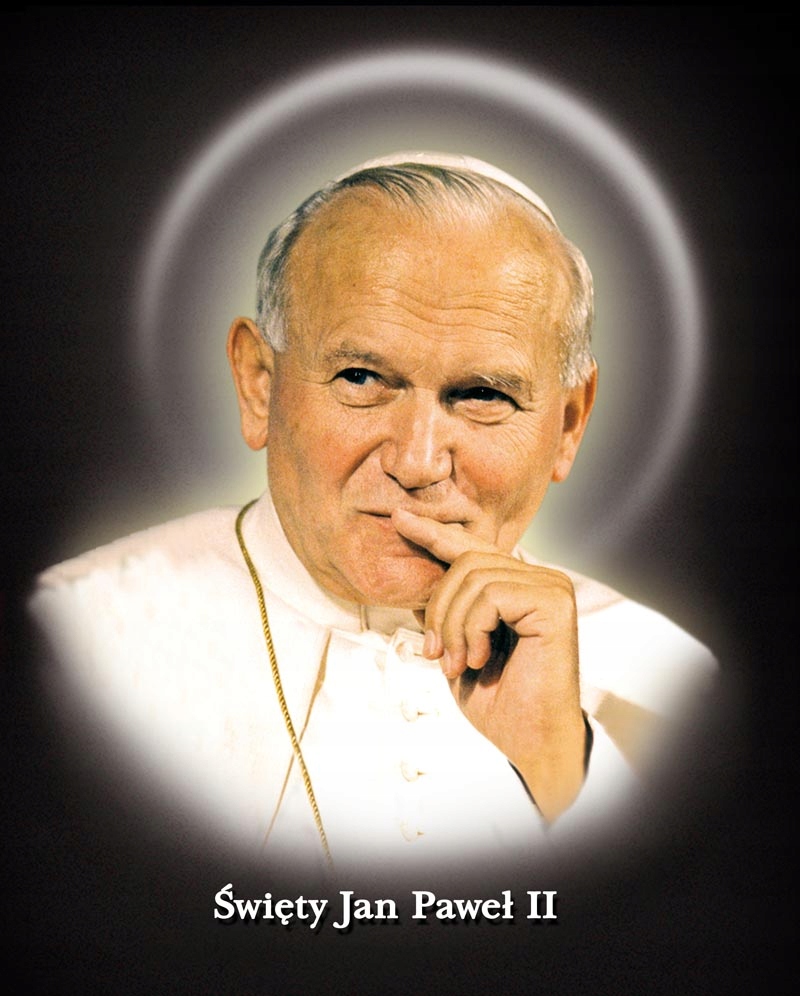 OBRAZ OBRAZEK ŚWIĘTY JAN PAWEŁ II 25x20 • Cena, Opinie • Obrazki i obrazy 13371010592 • Allegro