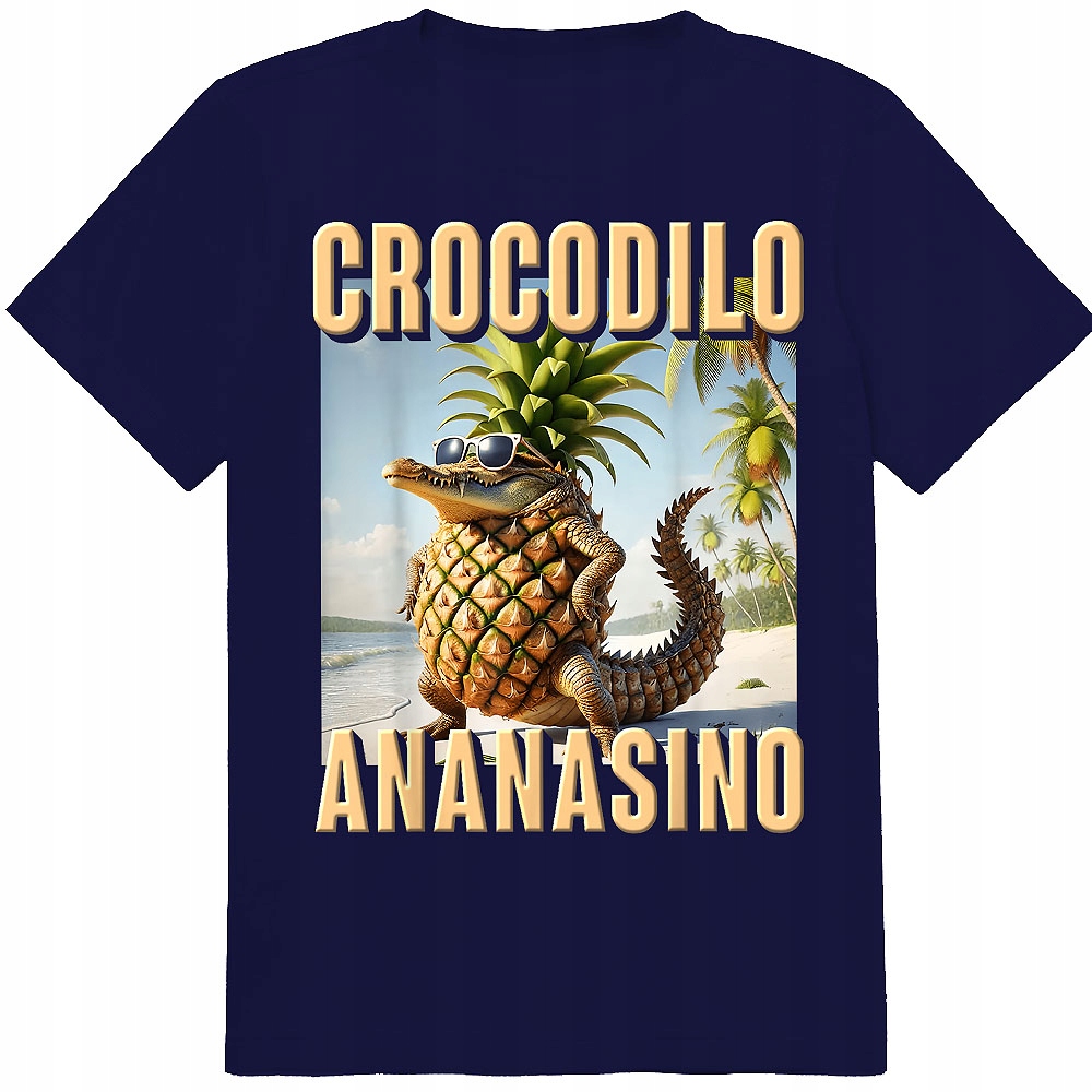 DĚTSKÉ TRIČKO MEMY TIKTOK ITALIAN BRAIN ROT CROCODILO ANANASINO 140 za ...
