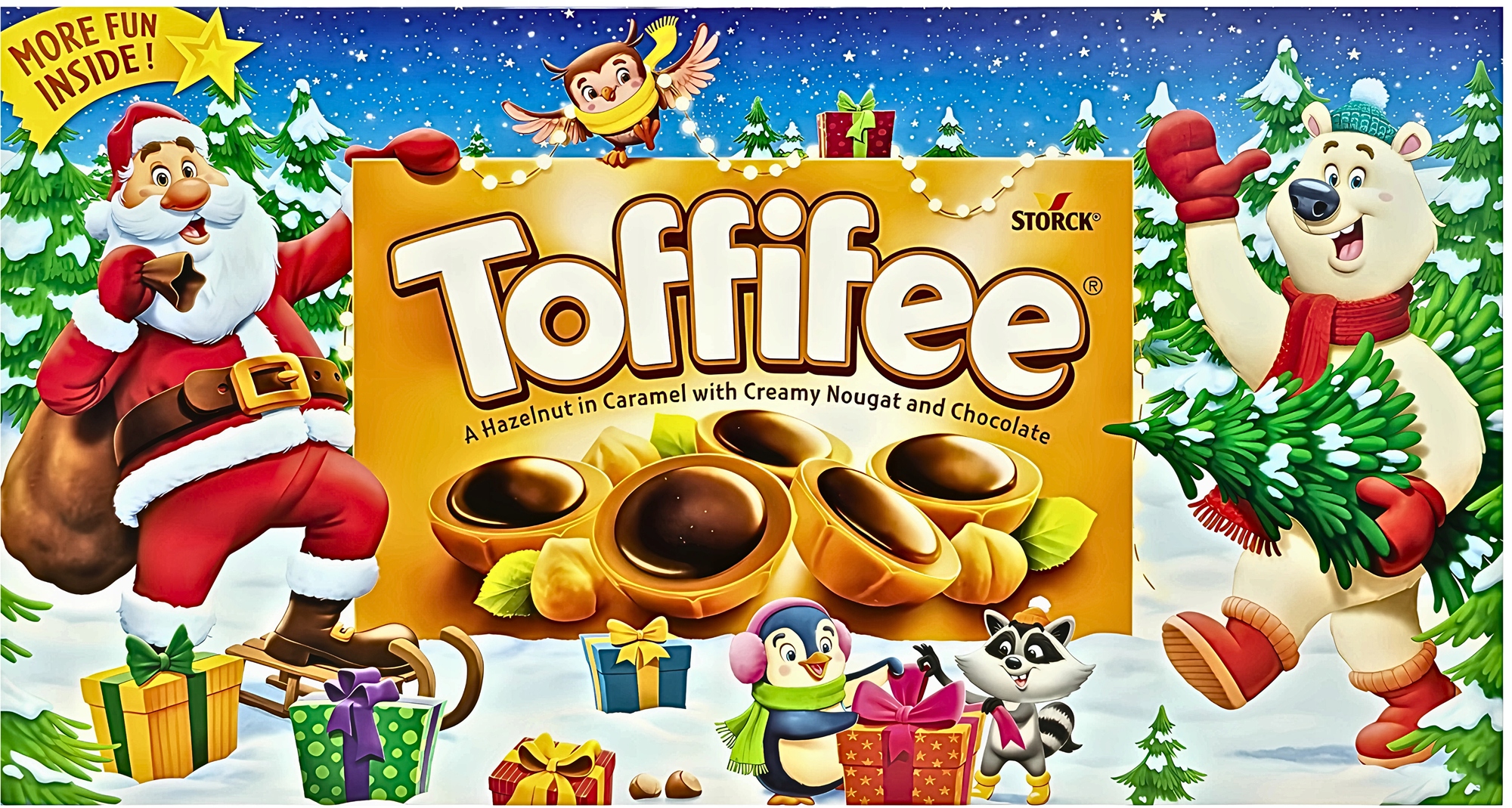 Stojan Toffifee 72 x 375g (3*125g) Domeček - Allegro