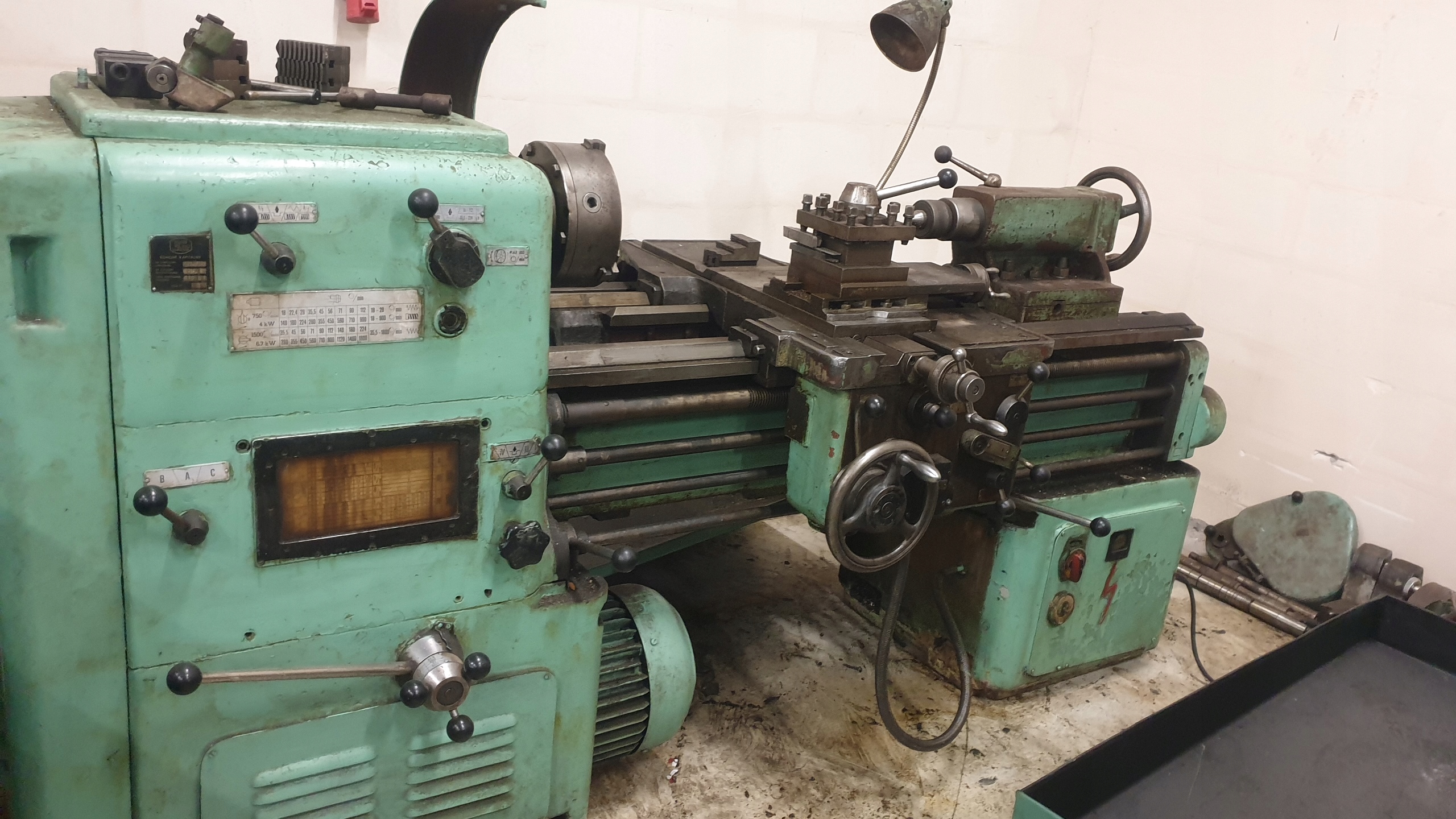 TOKARKA UNIWERSALNA TUD 40 X 1000 (40) • Cena, Opinie • Tokarki ...