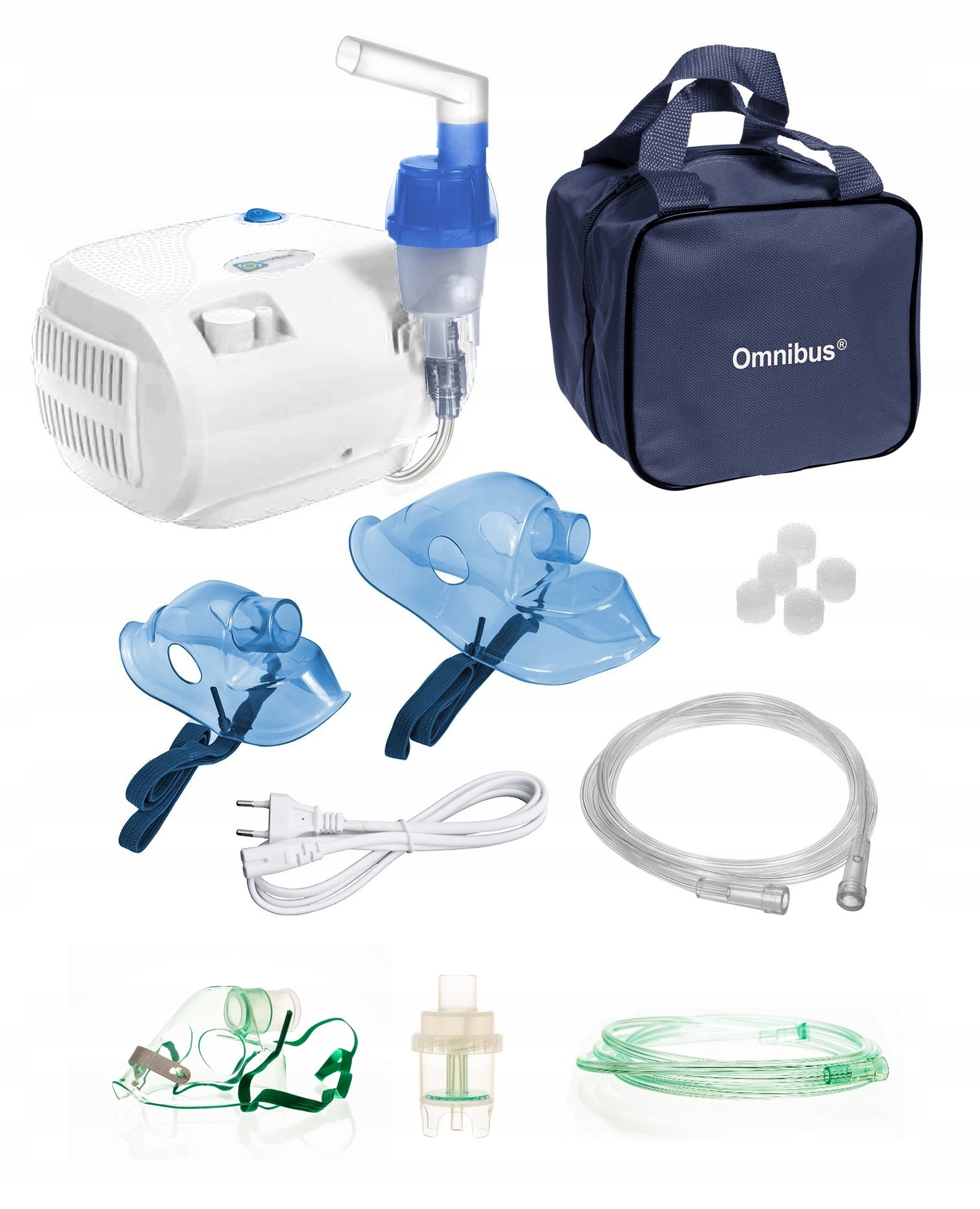 INHALATOR OMNIBUS CN116 NEBULIZATOR PRACA CIĄGŁA GRATIS ZESTAW DO ...