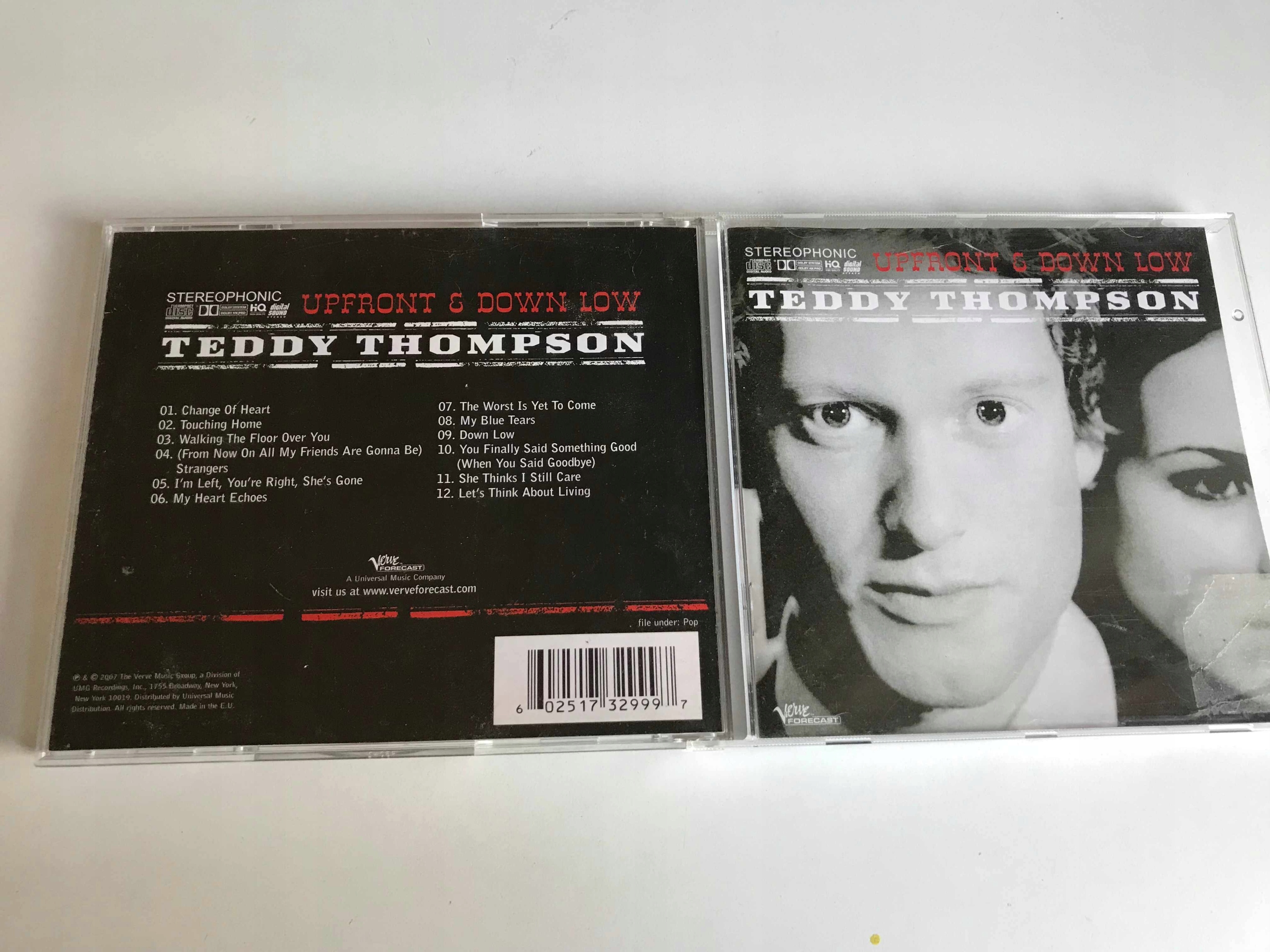 Upfront & Down Low Teddy Thompson CD - porównaj ceny - Allegro.pl