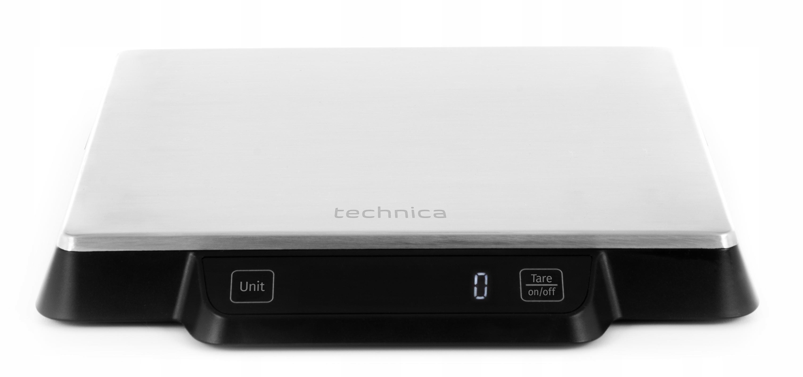 Kuchynská váha Technica Silver Line strieborná/sivá 15 kg - Allegro