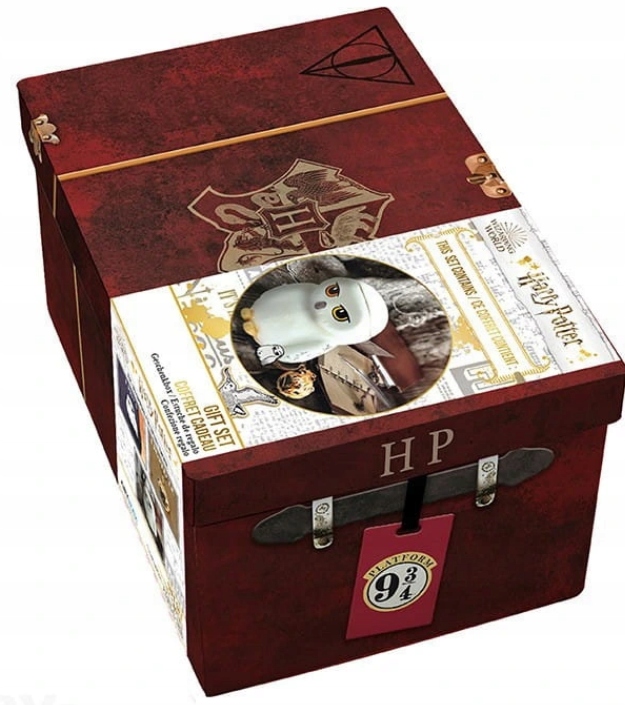HARRY POTTER Zestaw Hedwiga Kubek Brelok Przypinka Oryginał na Prezent ... HARRY POTTER Zestaw Hedwiga Kubek Brelok Przypinka Oryginał na Prezent ...