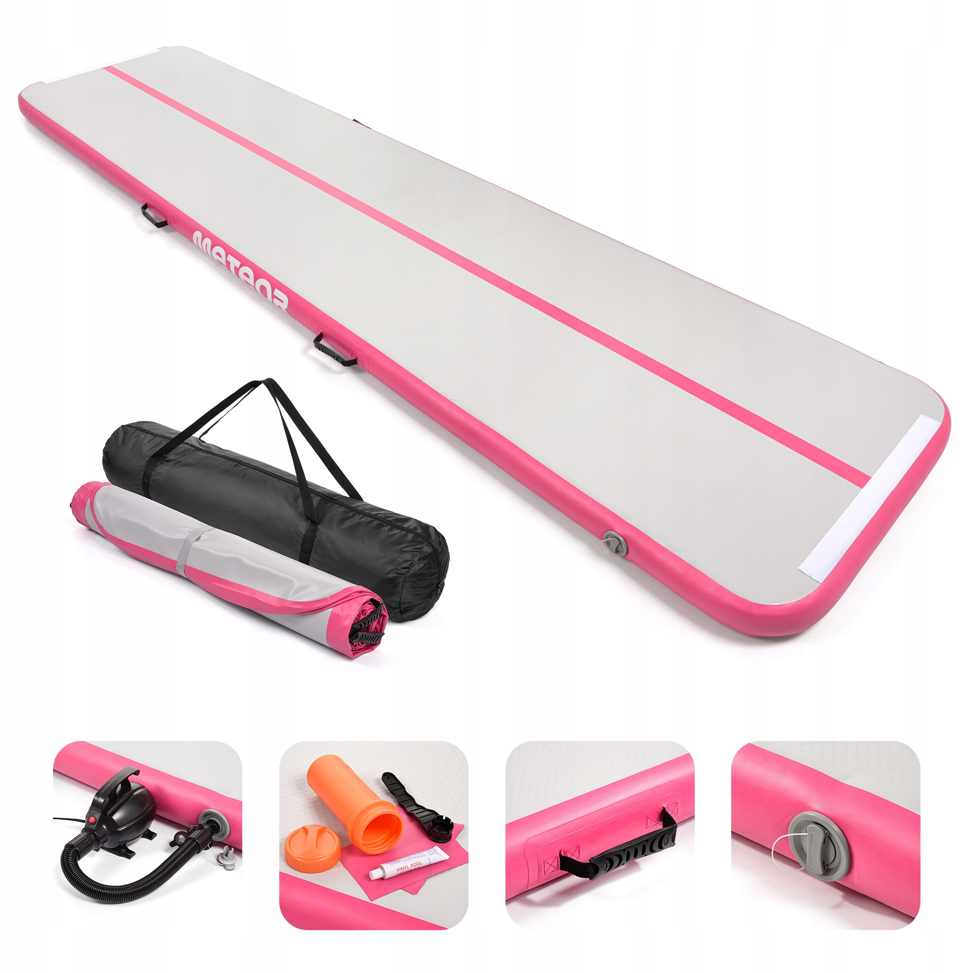 Airtrack Fioletowy 600m - Niska cena na Allegro