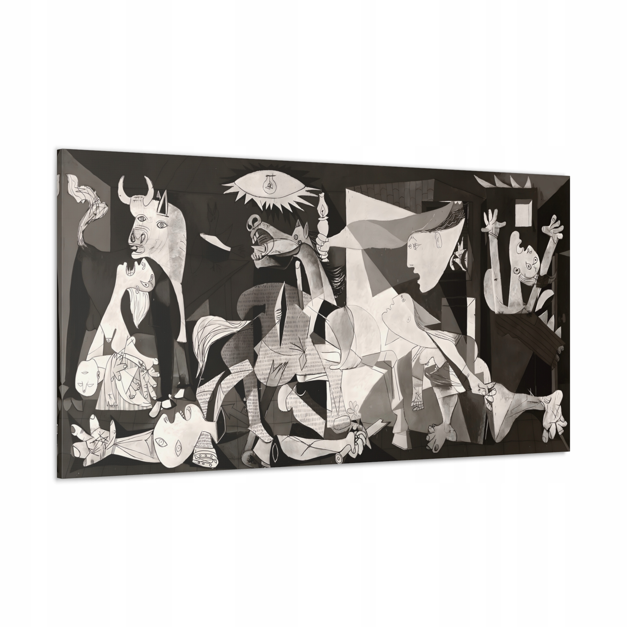 Obraz na płótnie PABLO PICASSO - GUERNICA kubizm reprodukcja 80x40 ...