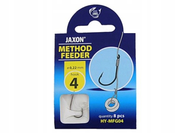 Haczyki gruntowe, z przyponem Jaxon HY-MFC04 8 szt. - 7385546700 - Allegro