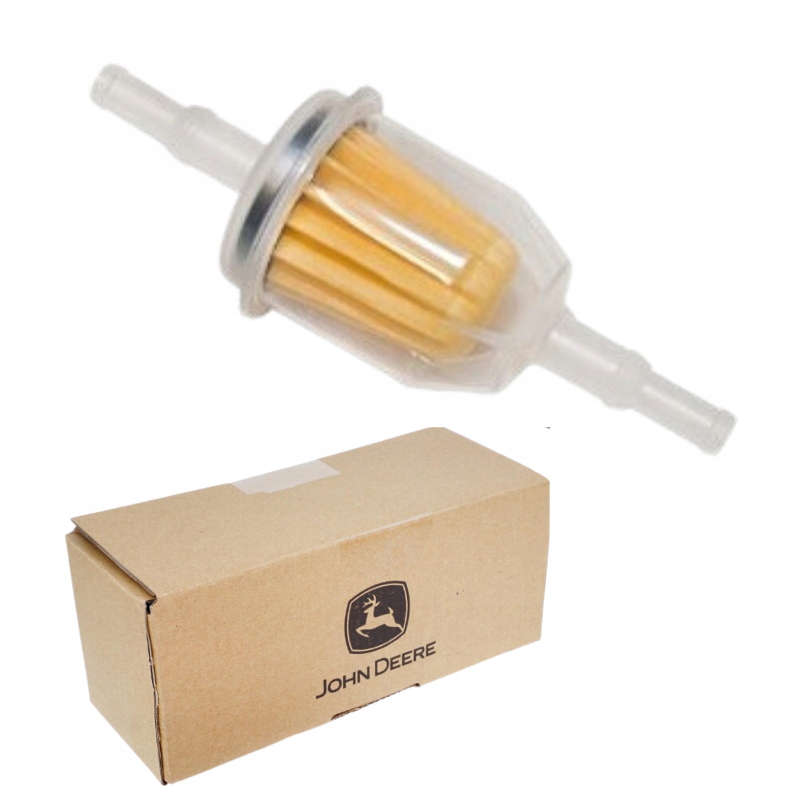 Filtr paliwa do traktorków kosiarek John Deere AM116304 ORYGINAŁ ...
