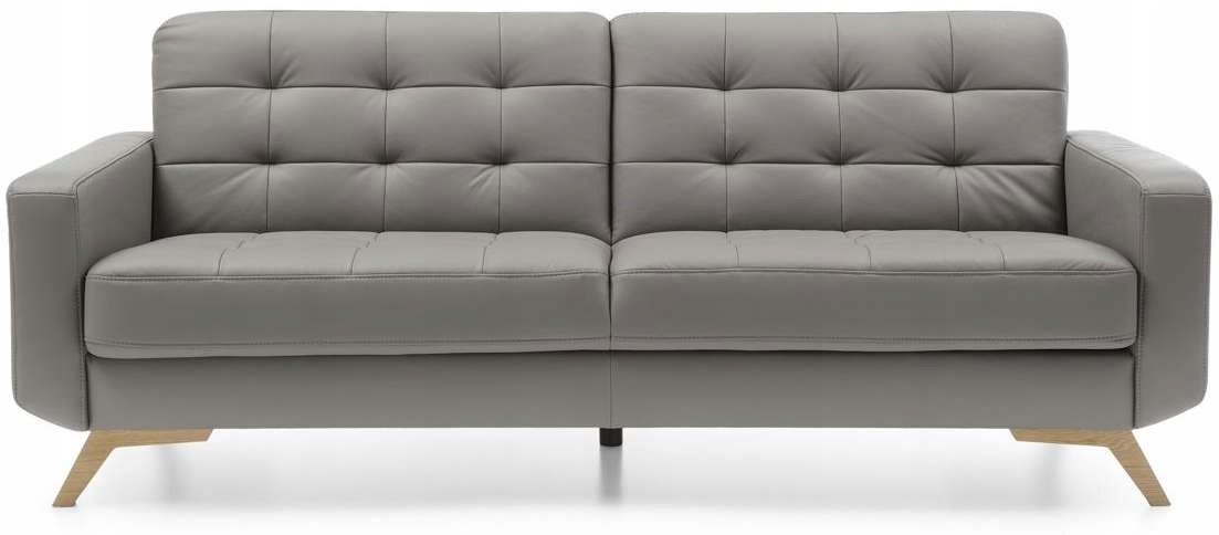 SOFA FIORD 3F SKÓRA GRAFIT NOWA SWEET SIT GALA • Cena, Opinie • Kanapy 9990365814 • Allegro