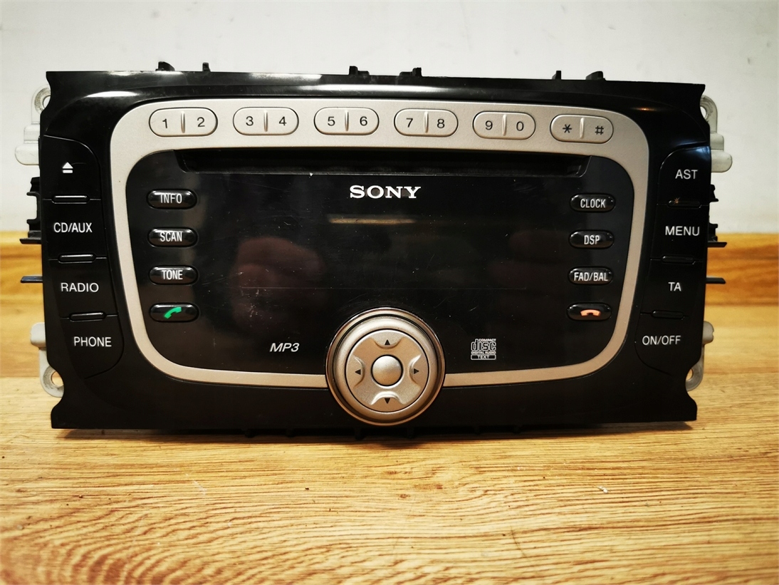 FORD MONDEO MK4 S-MAX GALAXY MK3 RADIO SONY MP3 KOD za 300 zł z Mosina ...