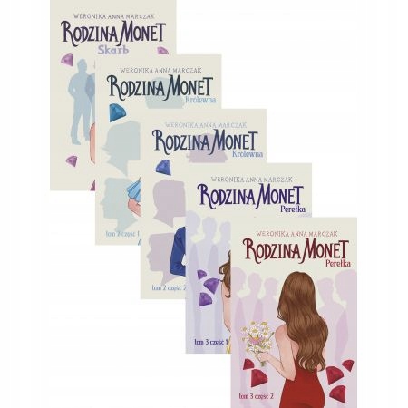 Pakiet Książek Rodzina Monet - Niska cena na Allegro.pl