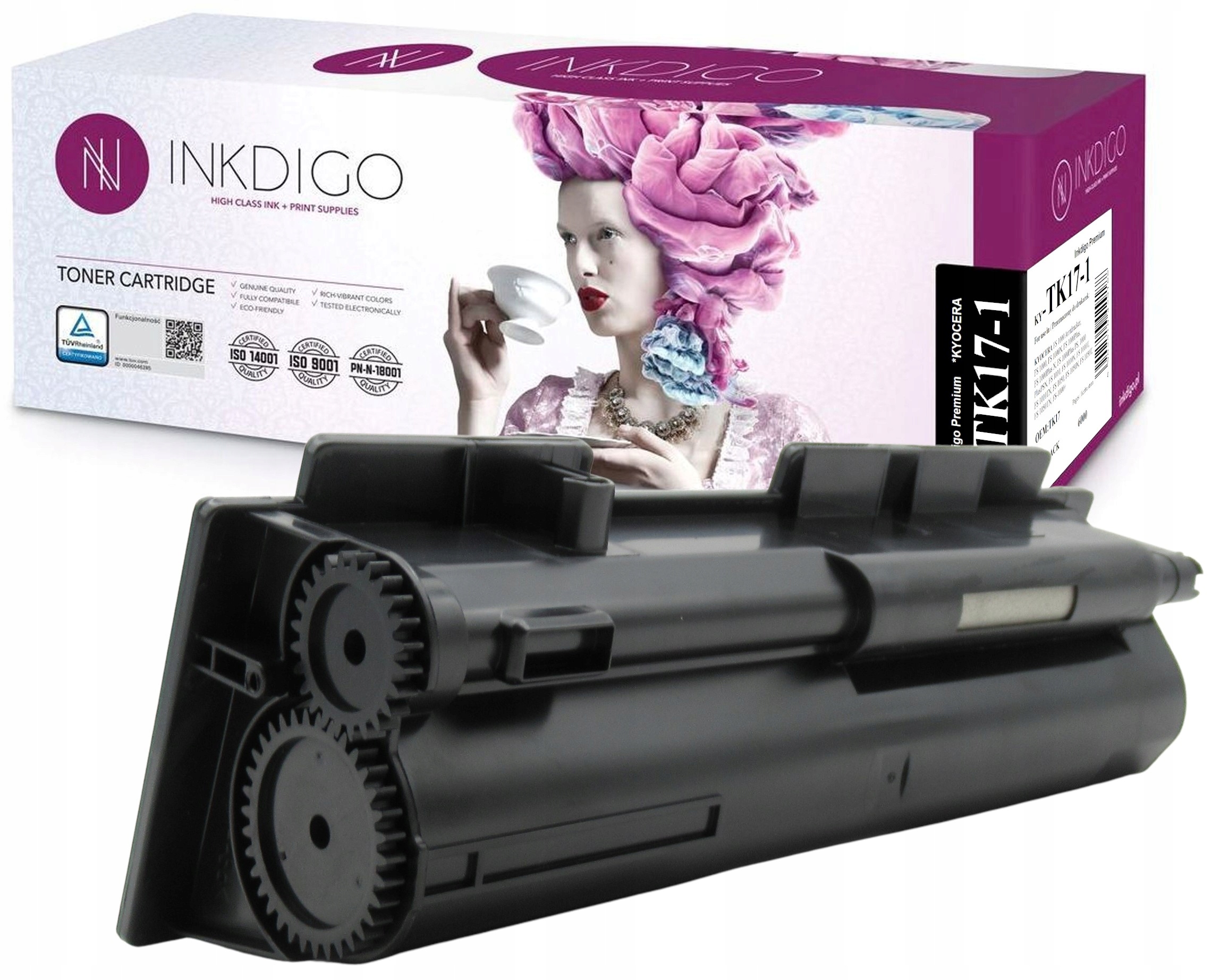 TK-17 Toner pro Kyocera FS 1000 1010 1050 náhradní za 414.00CZK - Allegro