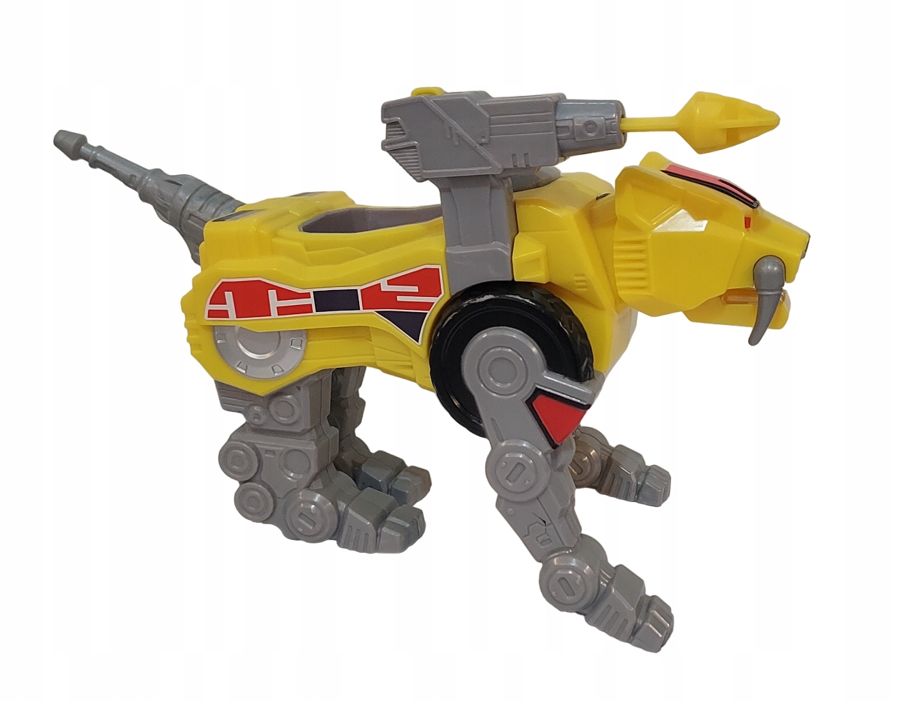 POWER RANGERS IMAGINEXT FIGURKA Z WYRZUTNIĄ Sabertooth Tiger megazord ...