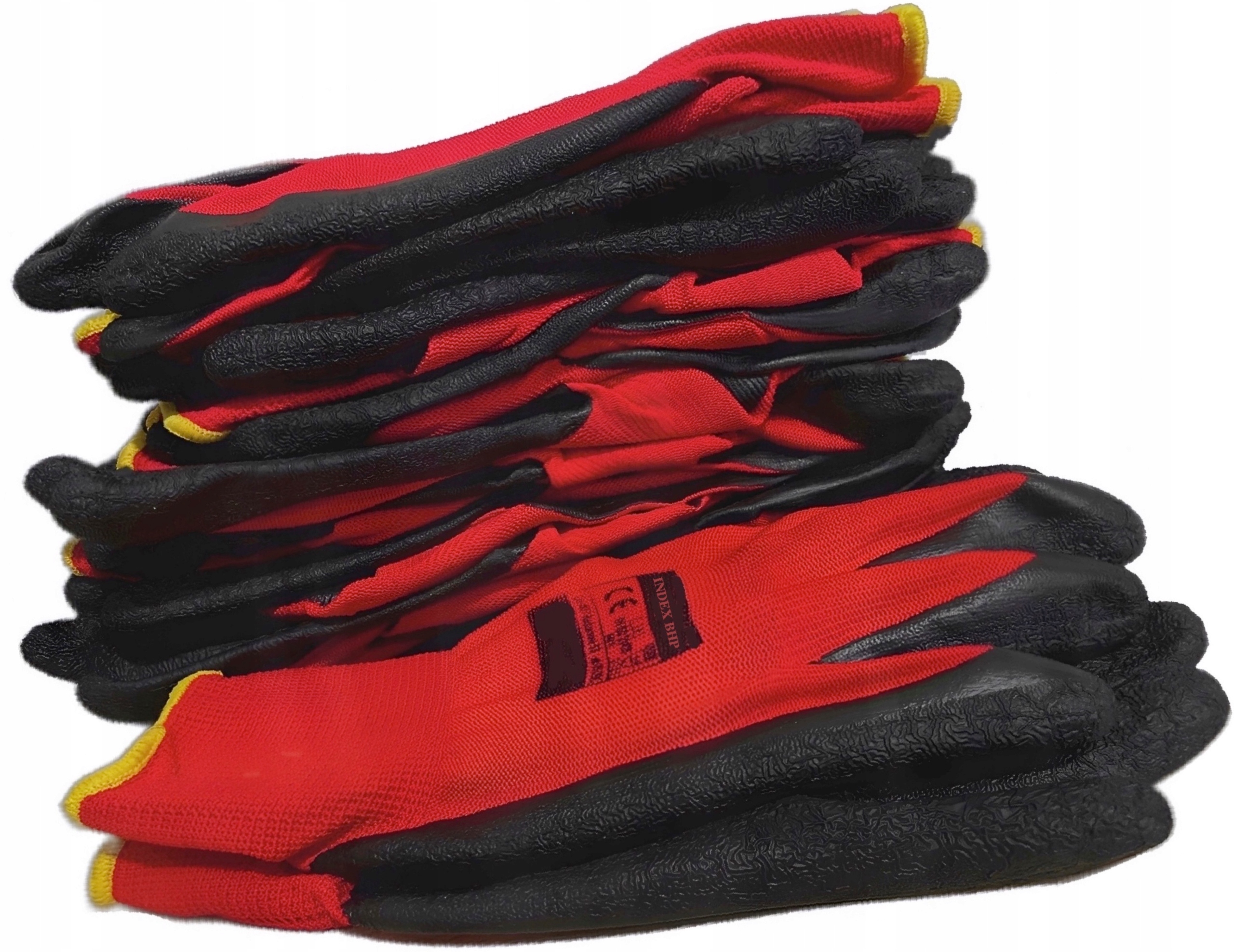 KESZTYŰ INDEX BHP RED LATEX MUNKAVÉDELMI KESZTYŰ STRONG ZW 10-es méret ...