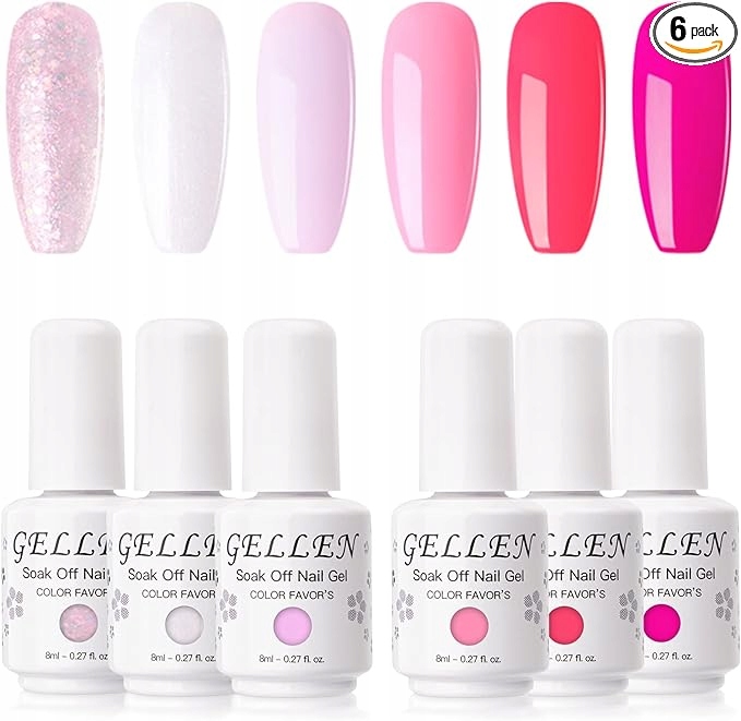 Gelové Laky Na Nehty - Nízká cena na Allegro