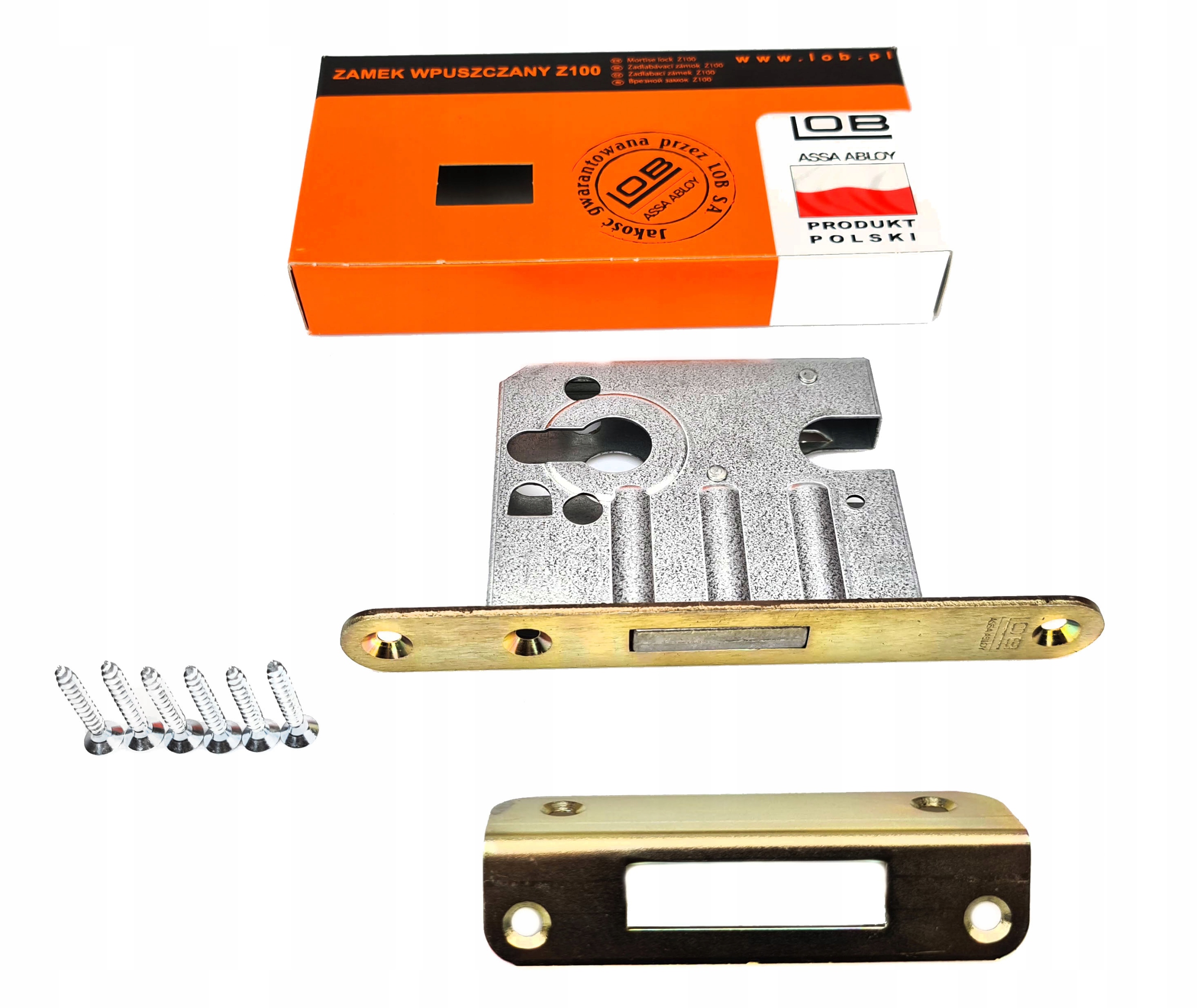 Zamek wpuszczany Lob Z-100 ocynkowany (5905452392503) • Cena, Opinie ...