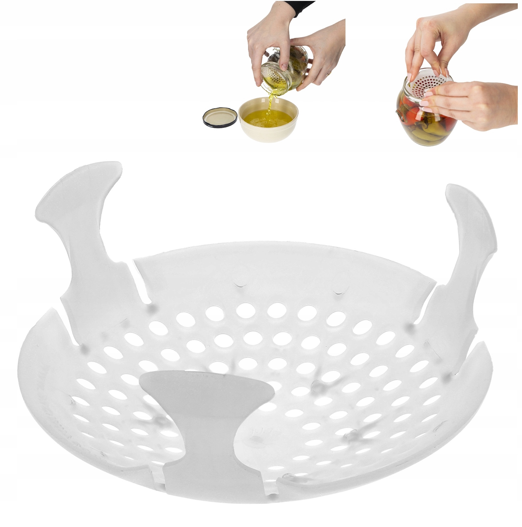 DOCISK DO SŁOIKÓW PRZETWORÓW PRZEGRÓDKA 12szt Fi82 - porównaj ceny ...